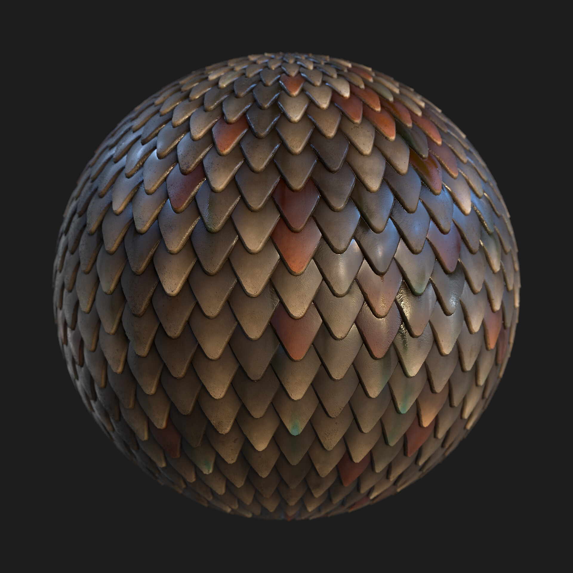 ArtStation - Nodevember 2021 - Dragon Scales