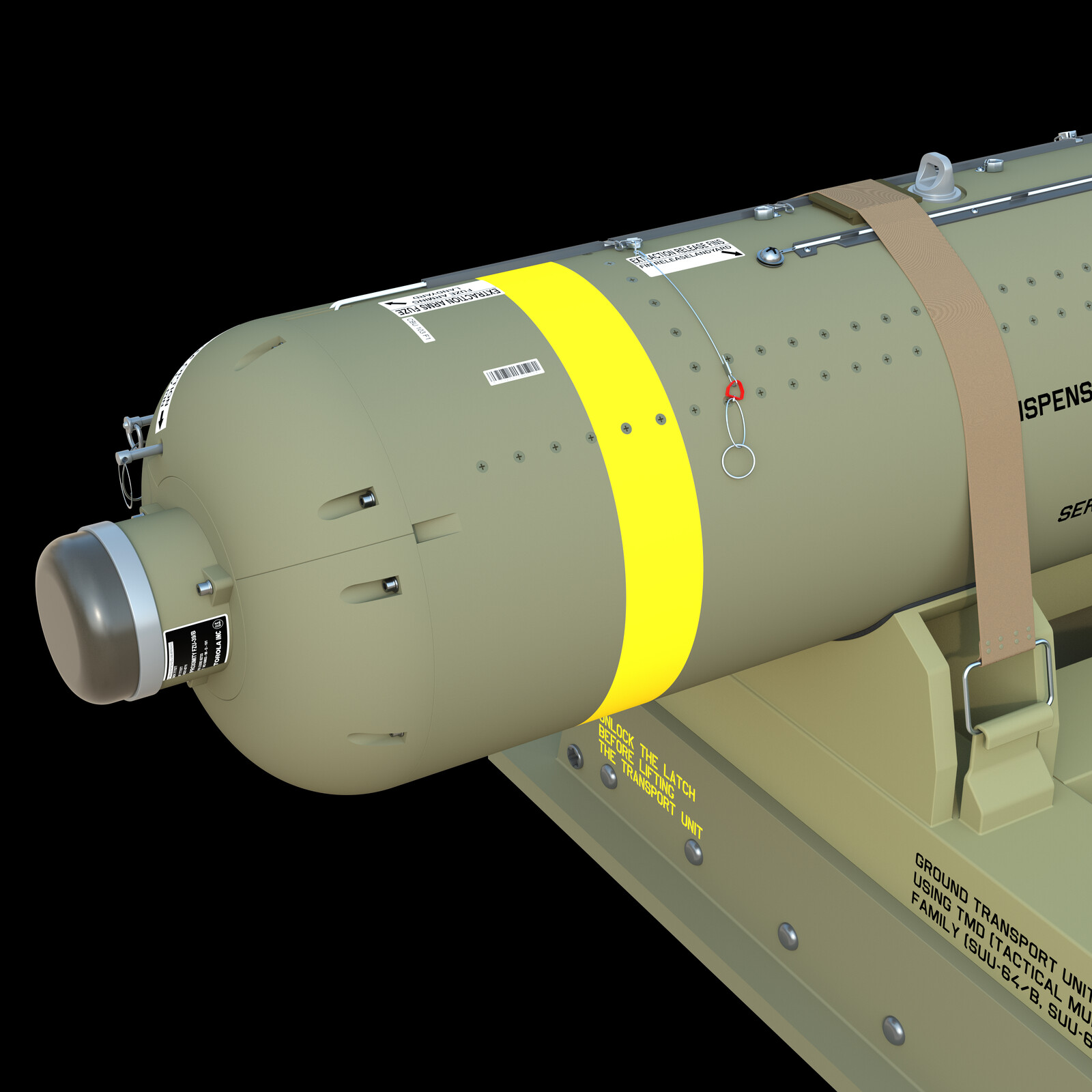 Edgar B - CBU-87 and CBU-103 Combined Effects Munitions on platform