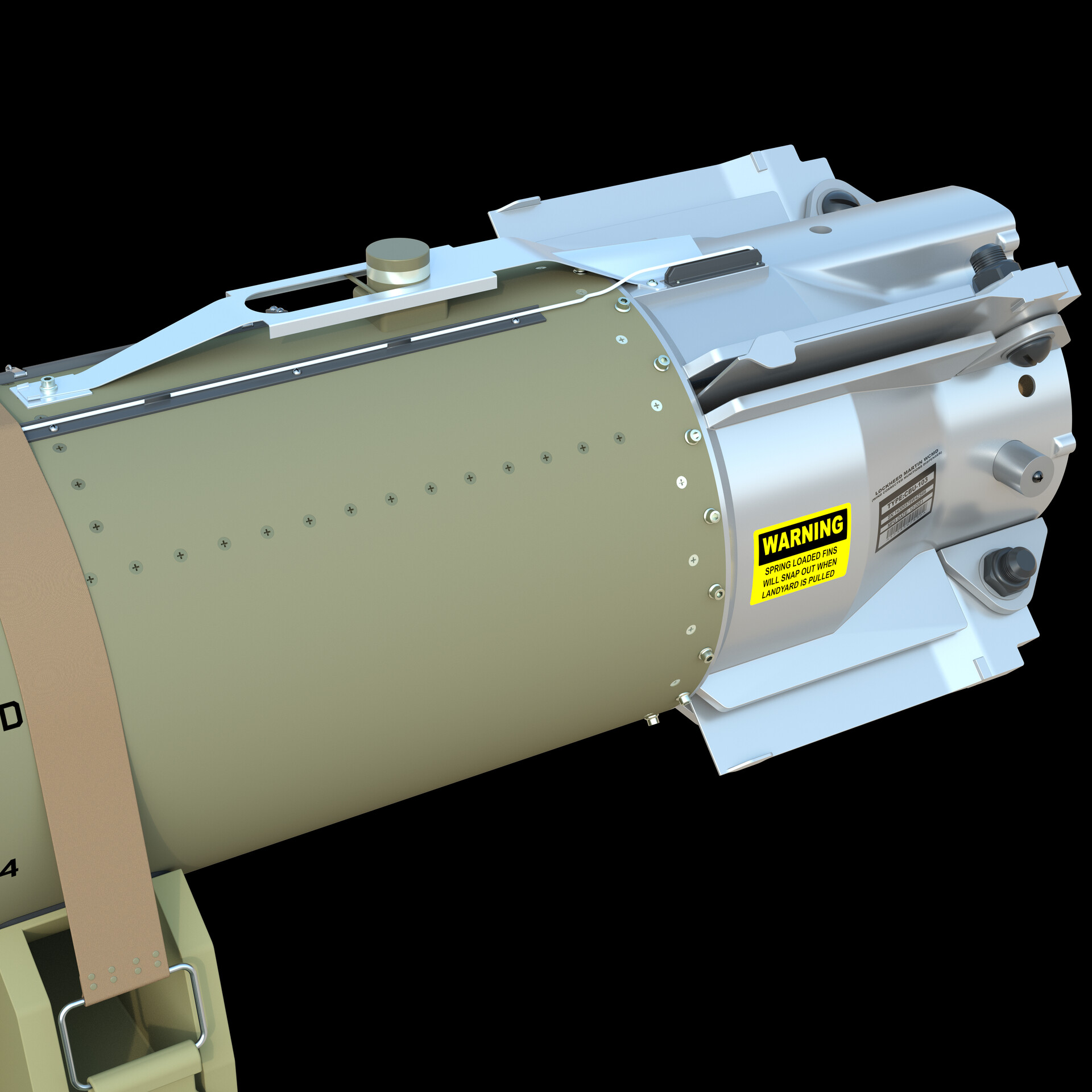 Edgar B - CBU-87 and CBU-103 Combined Effects Munitions on platform