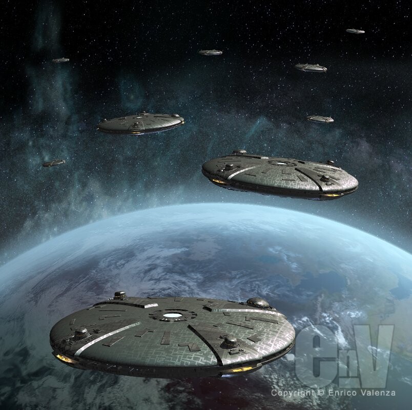 ArtStation - UFO attack