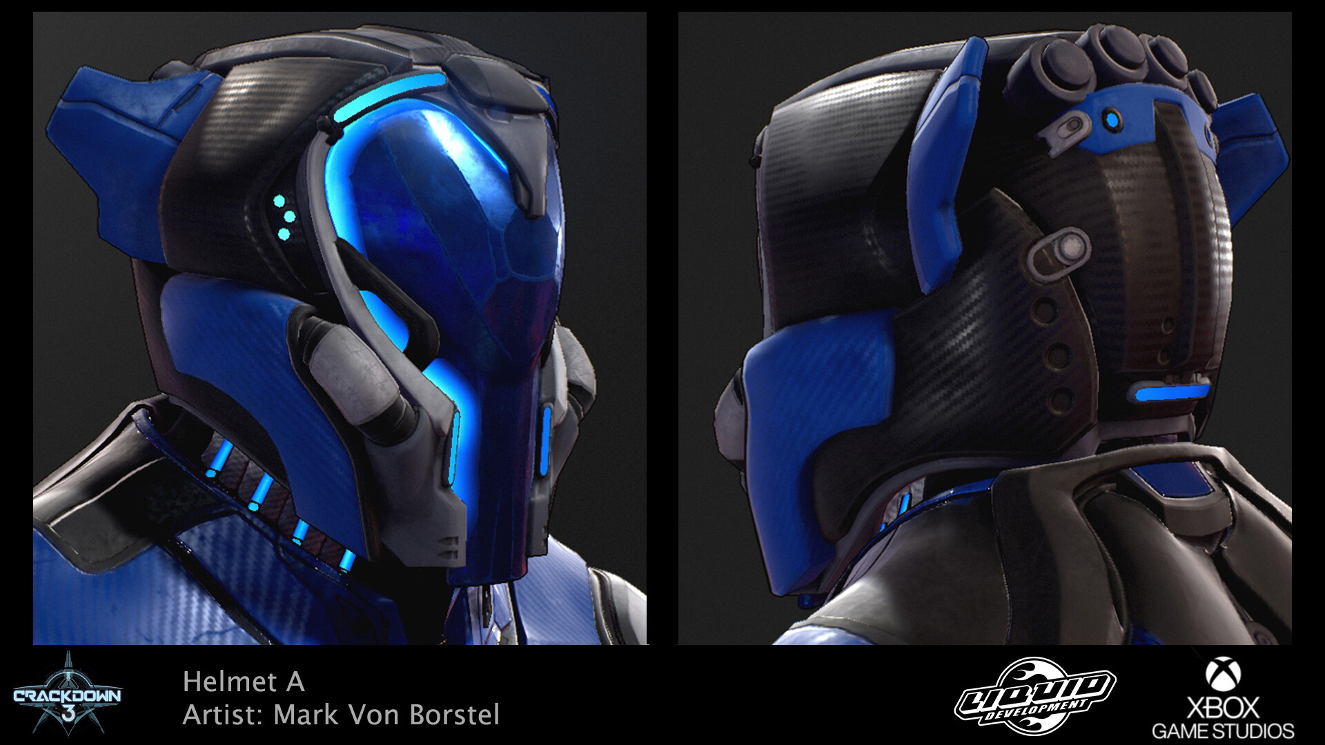 Liquid Development - Crackdown 3 - Helmets by Liquid Development