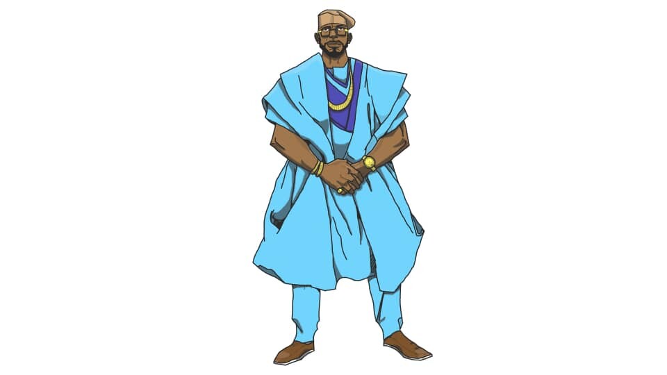 ArtStation - agbada man