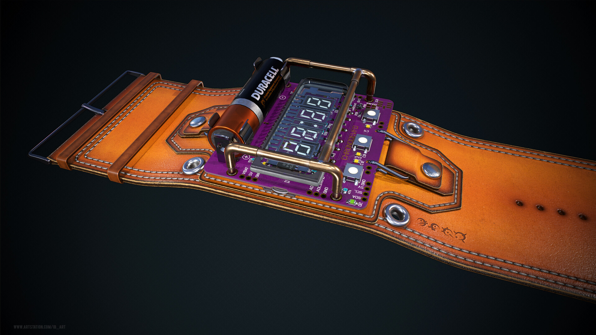 Igor Berkov - ChronodeVFD wristwatch