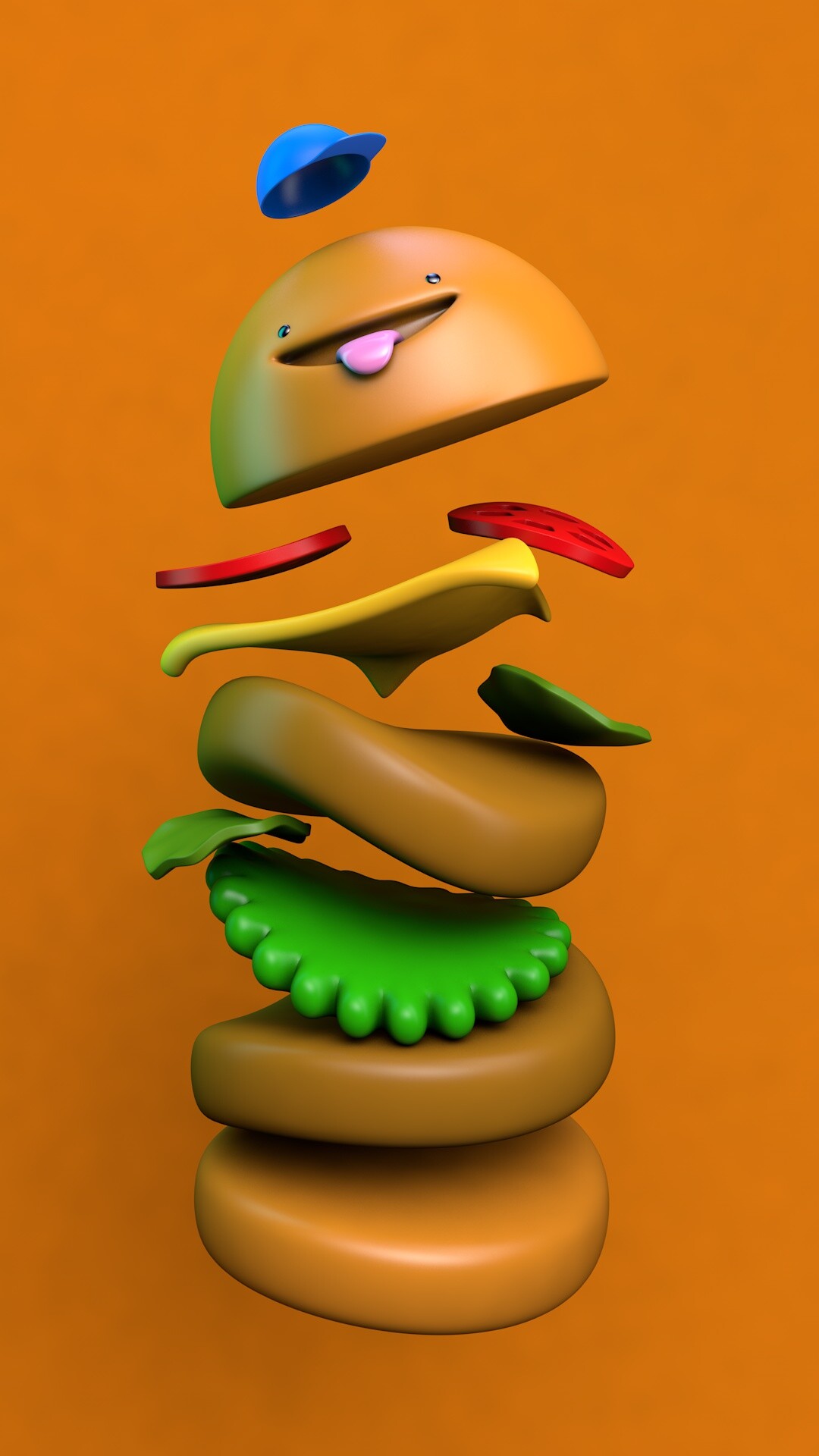 ArtStation - Flying Burger