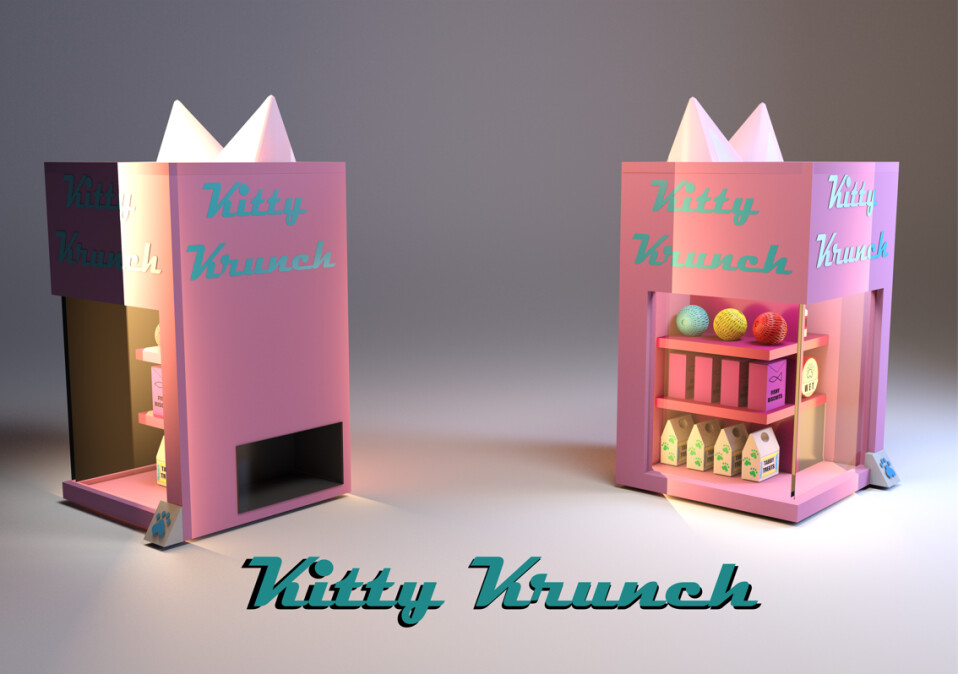 ArtStation - Vending Machine Portfolio Board