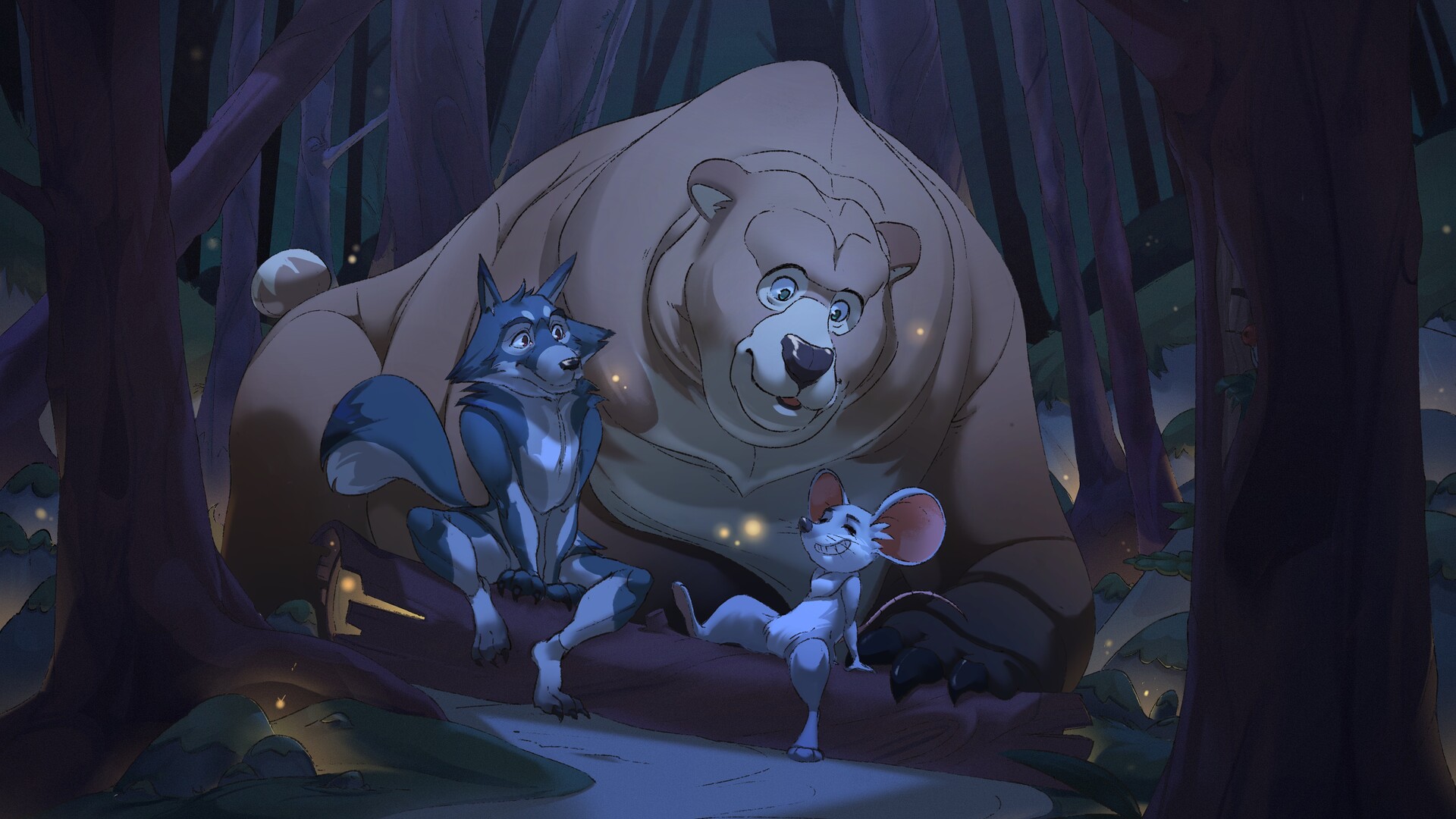 ArtStation - - Night Talk