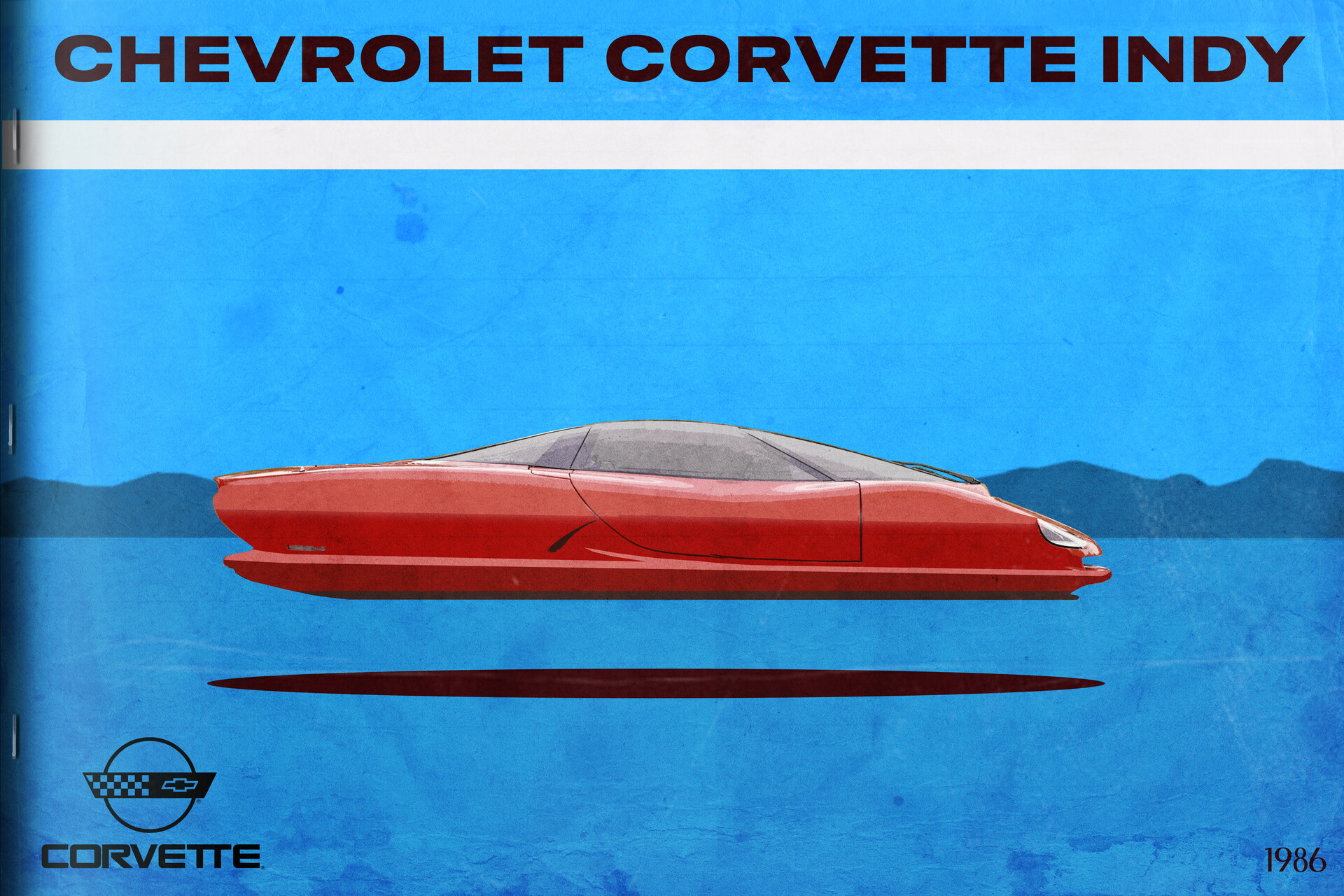 ArtStation - Corvette Indy Vintage Hovercar Magazine