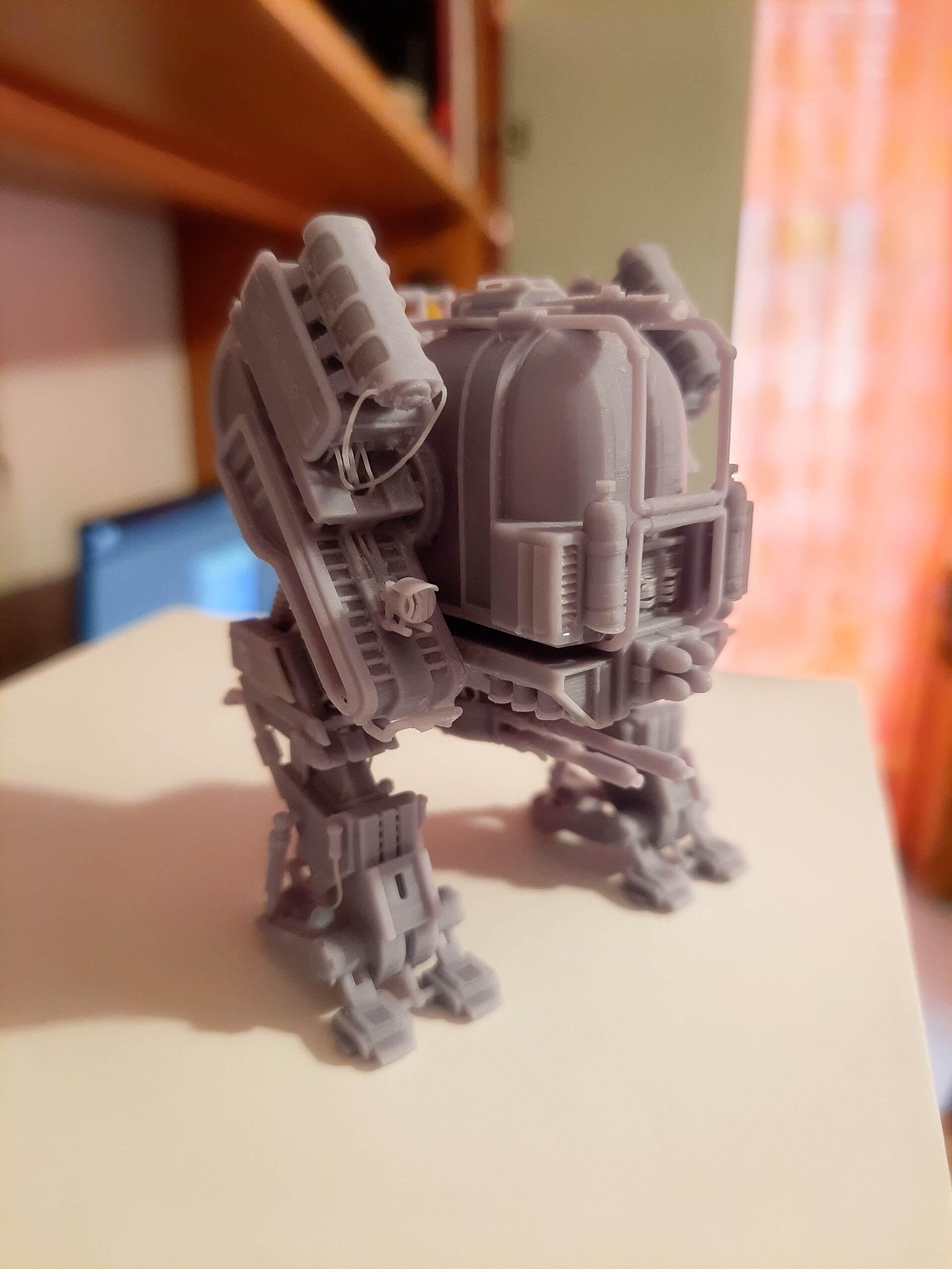 ArtStation - Elephas Mecha Walker Printed (Available in my store)