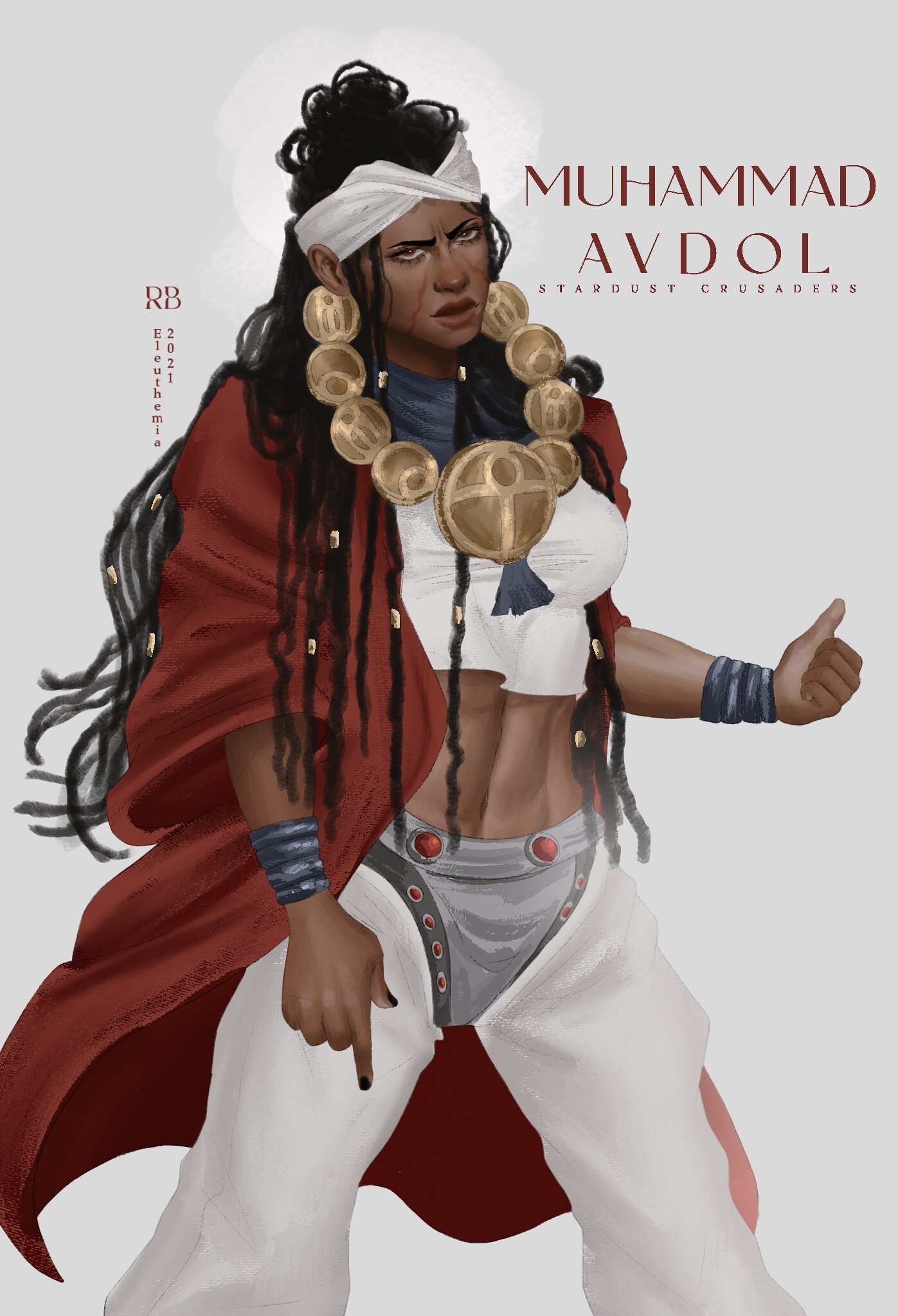 ArtStation - Genderbent Avdol