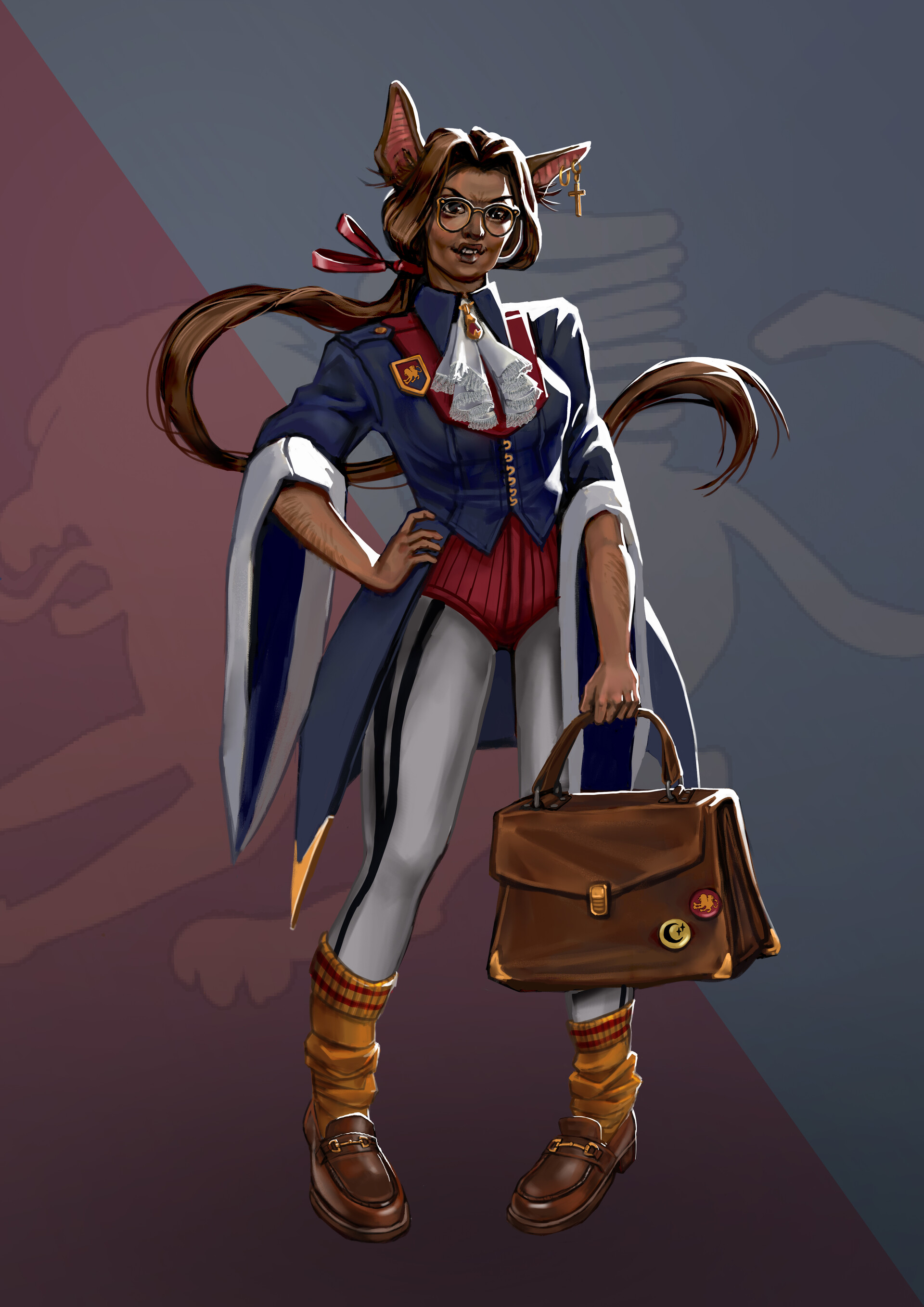 ArtStation - Vampire collage student