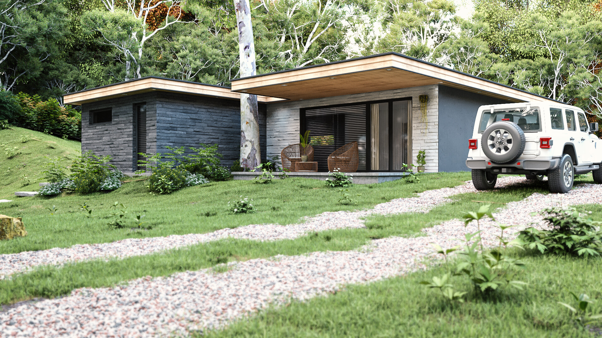 ArtStation - modular house