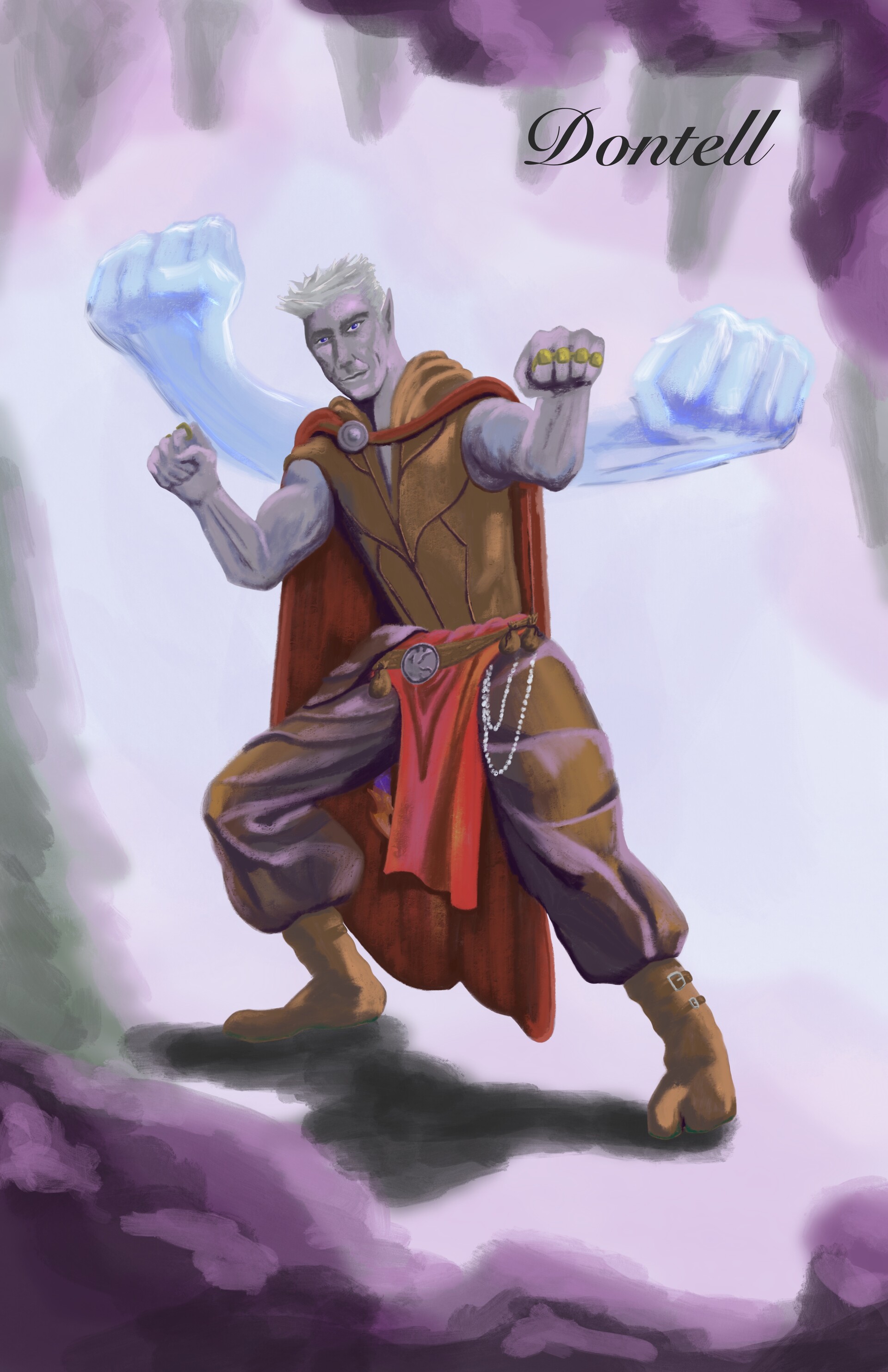 ArtStation - Elven Monk