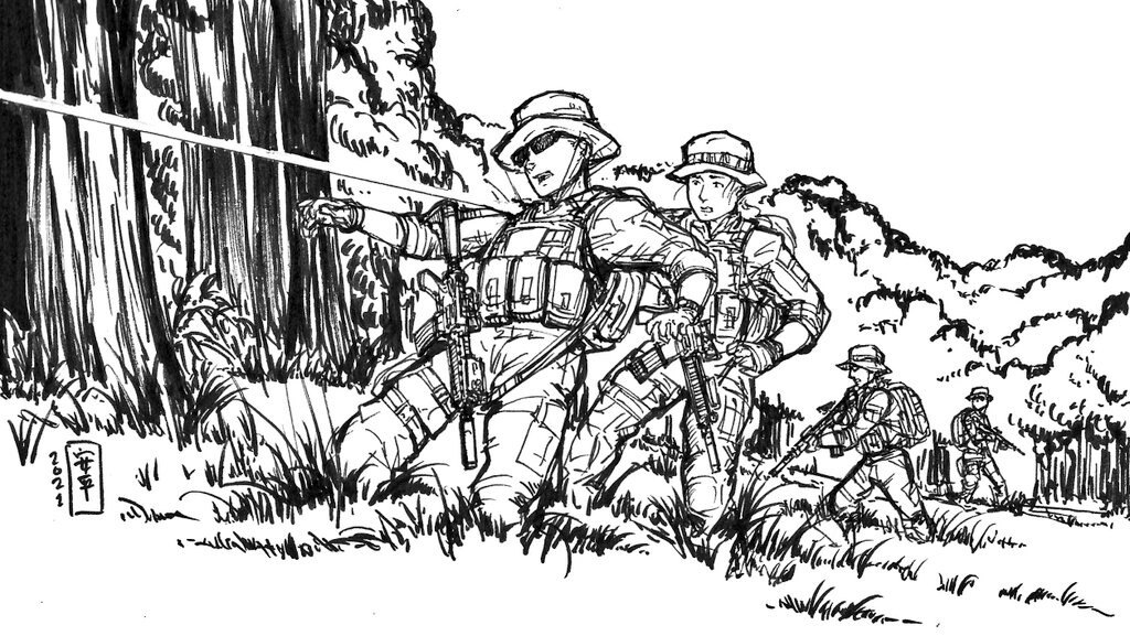 vietnam war coloring pages