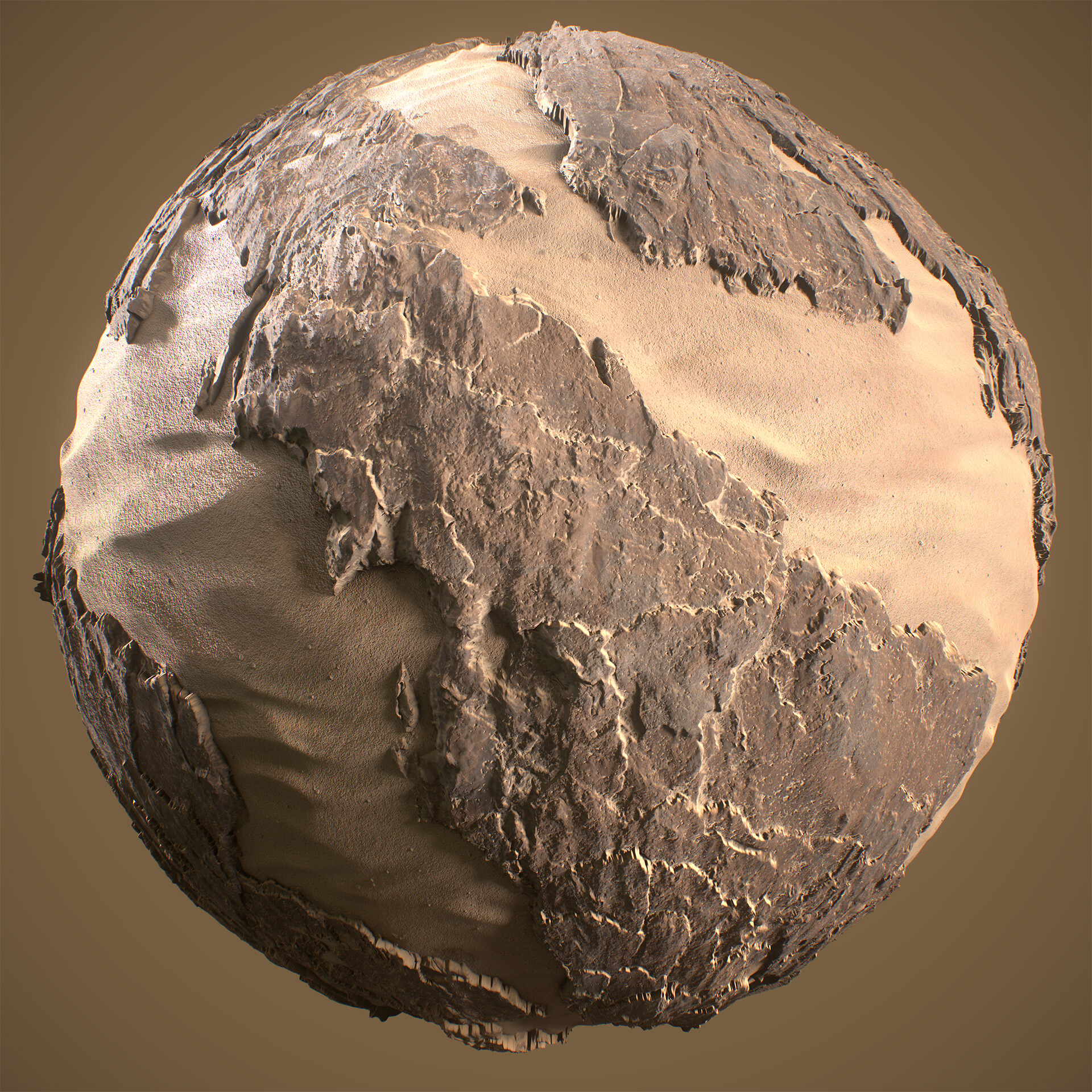 ArtStation - Desert Rocks