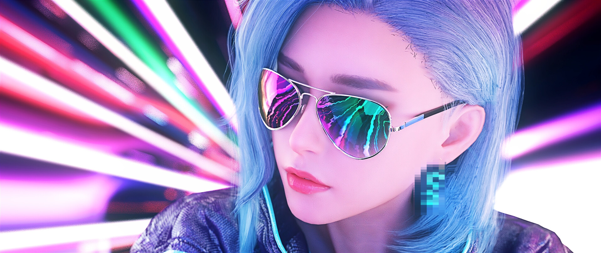 ArtStation - Cyber girl