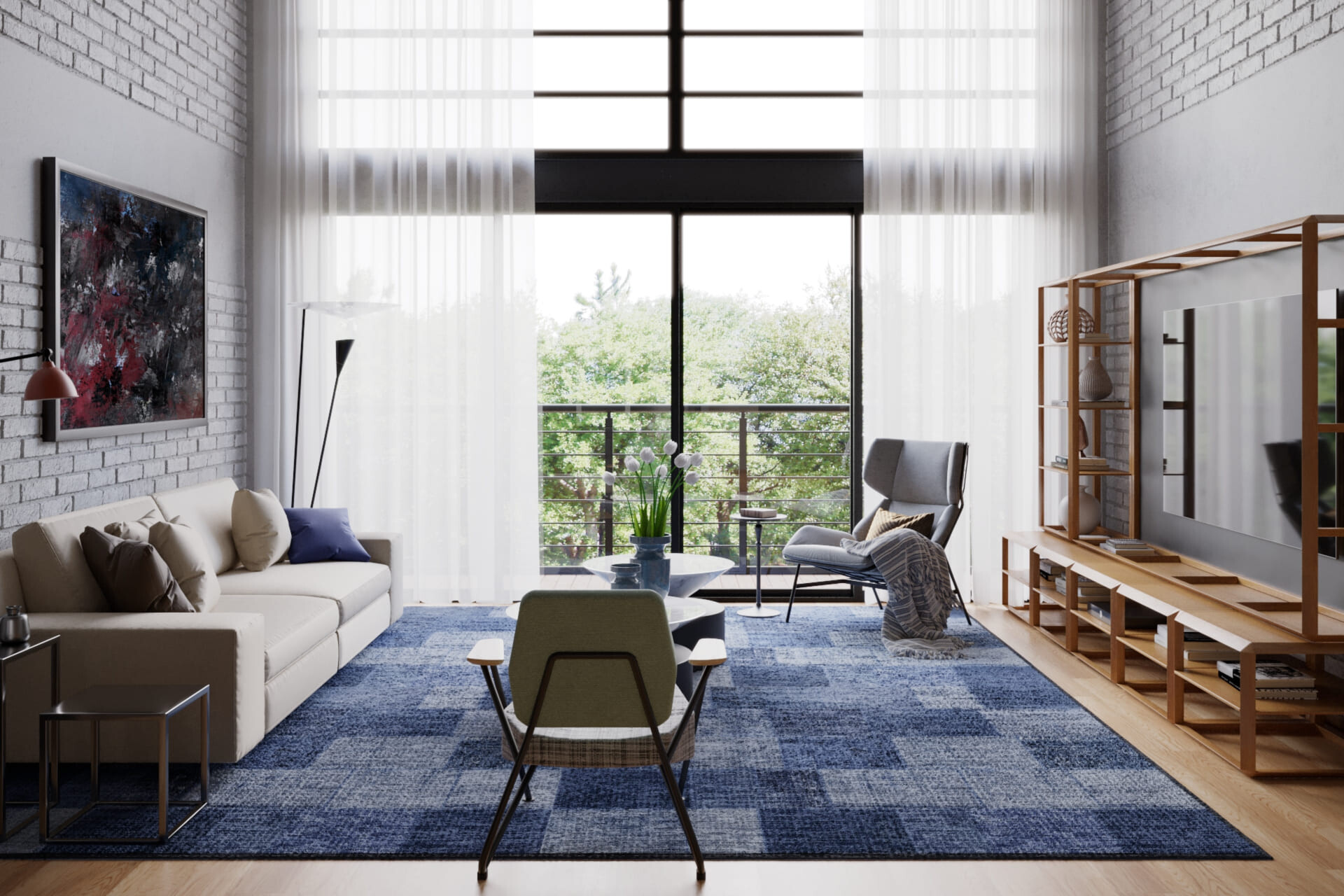 ArtStation - Renders for Loft renovation project