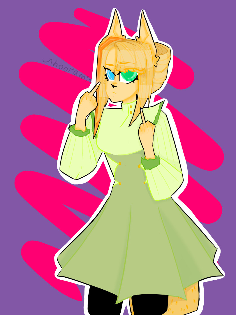 ArtStation - Angry girl