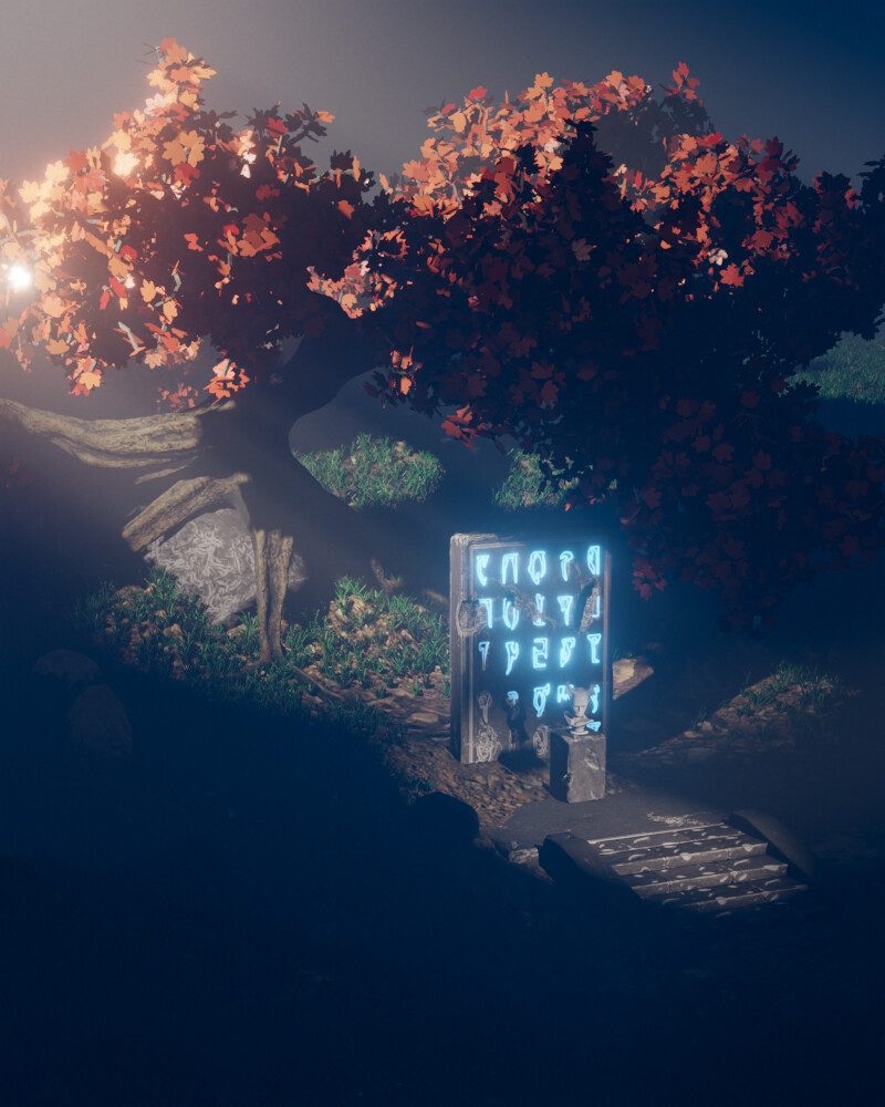 ArtStation - Overgrown Ruins