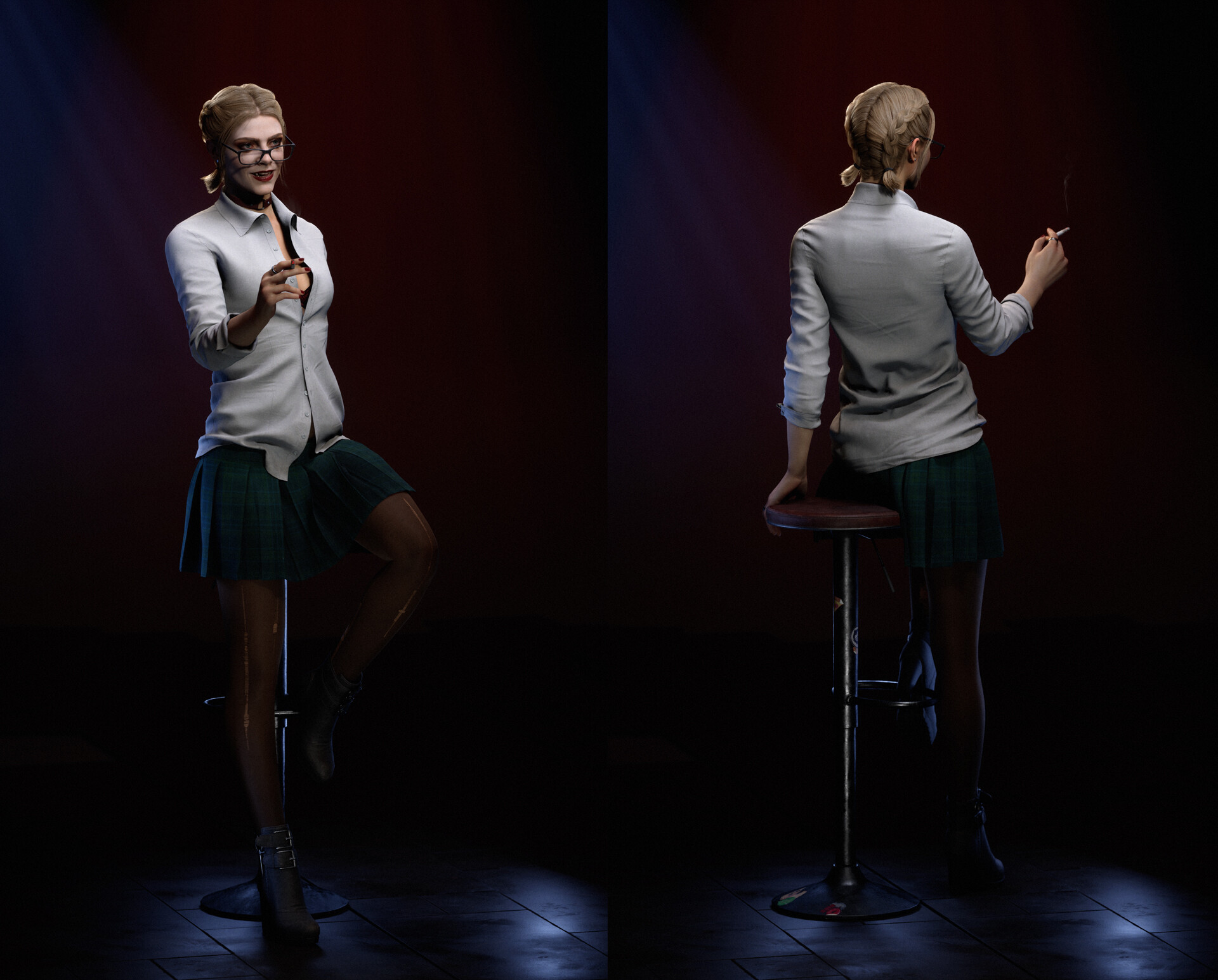 Flavia Rodríguez Heinlein - VtM Bloodlines – Jeanette Fanart