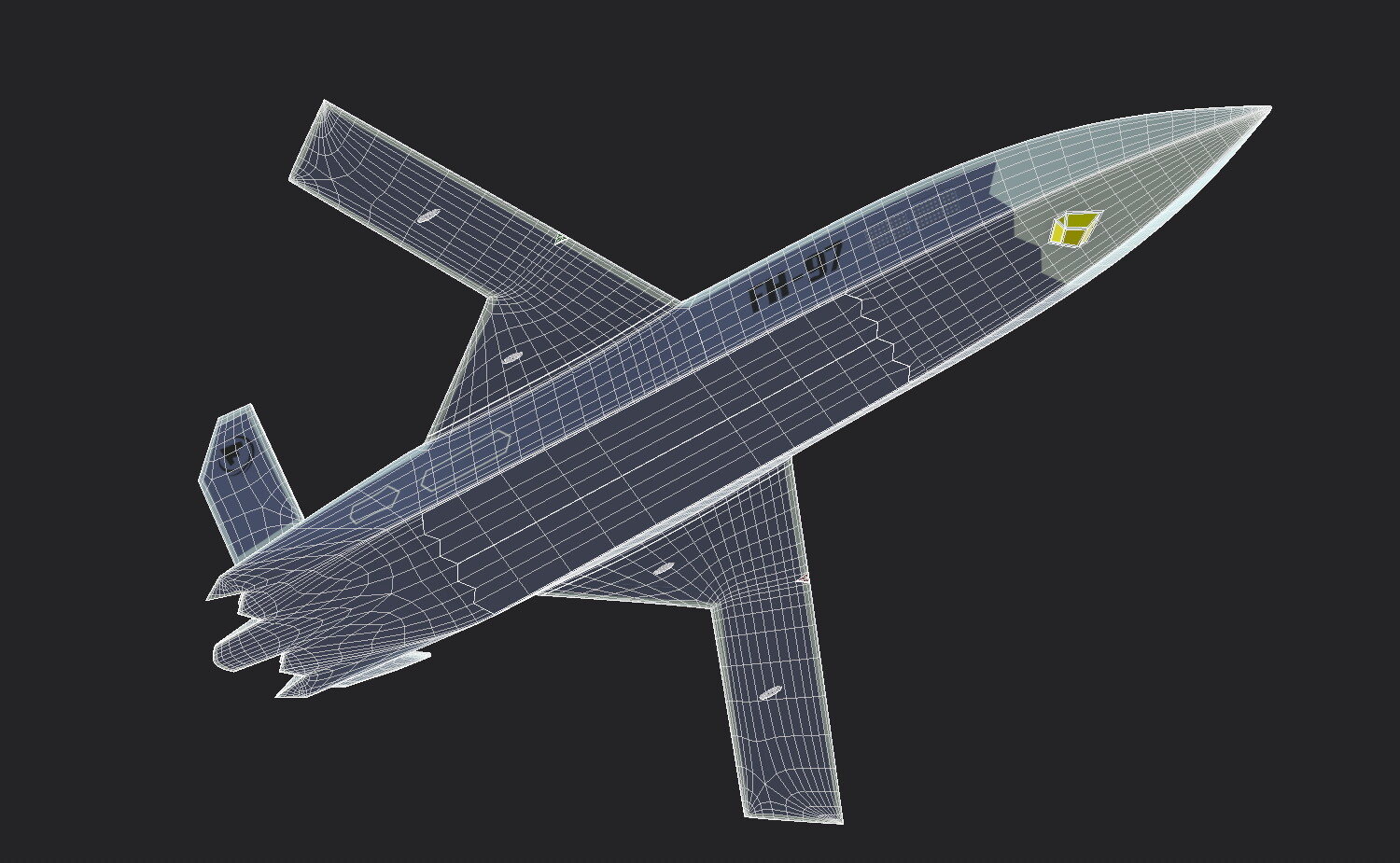 Denis Galayko - CASC FH-97 UAV system concept 3D model