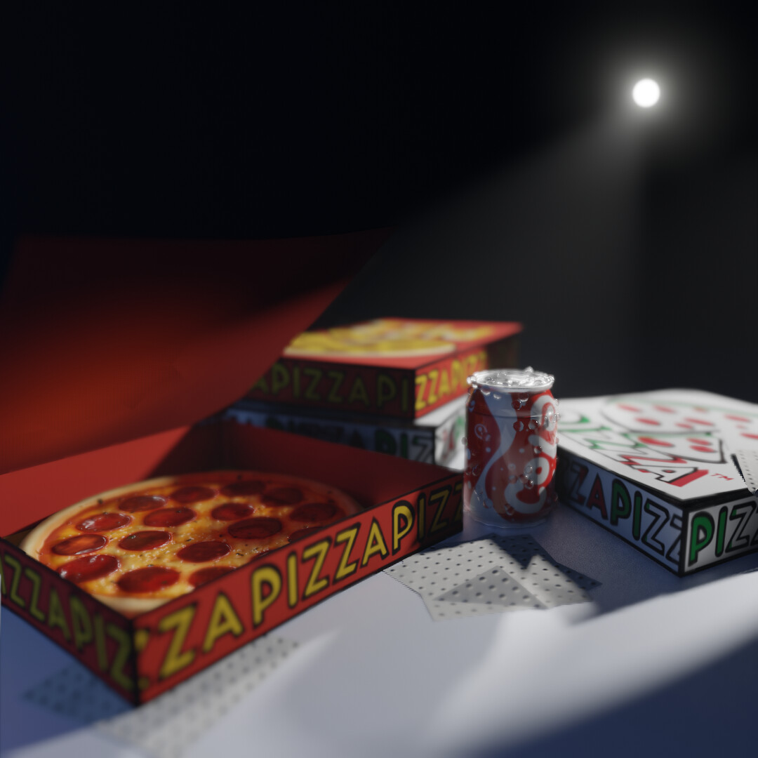 ArtStation - Pizza Box Collection