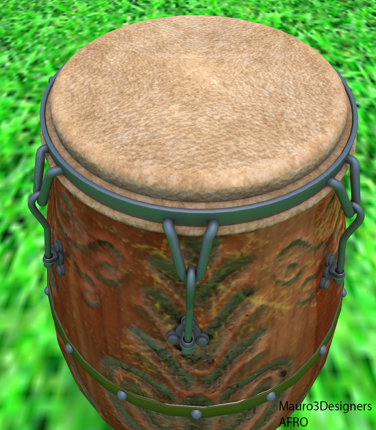 ArtStation - Atabaque Tambor