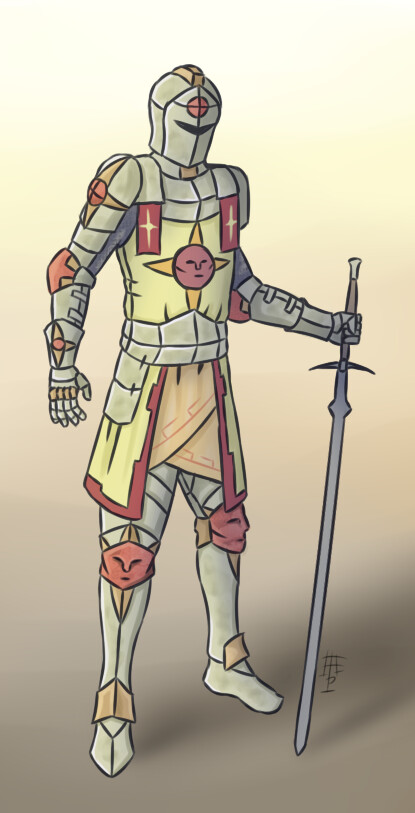 ArtStation - Paladin of sun