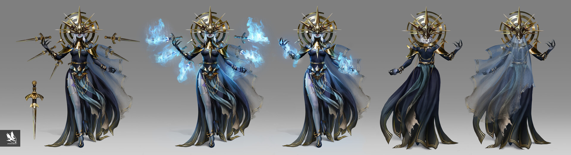 Atomhawk - Fallen Sun Priestess