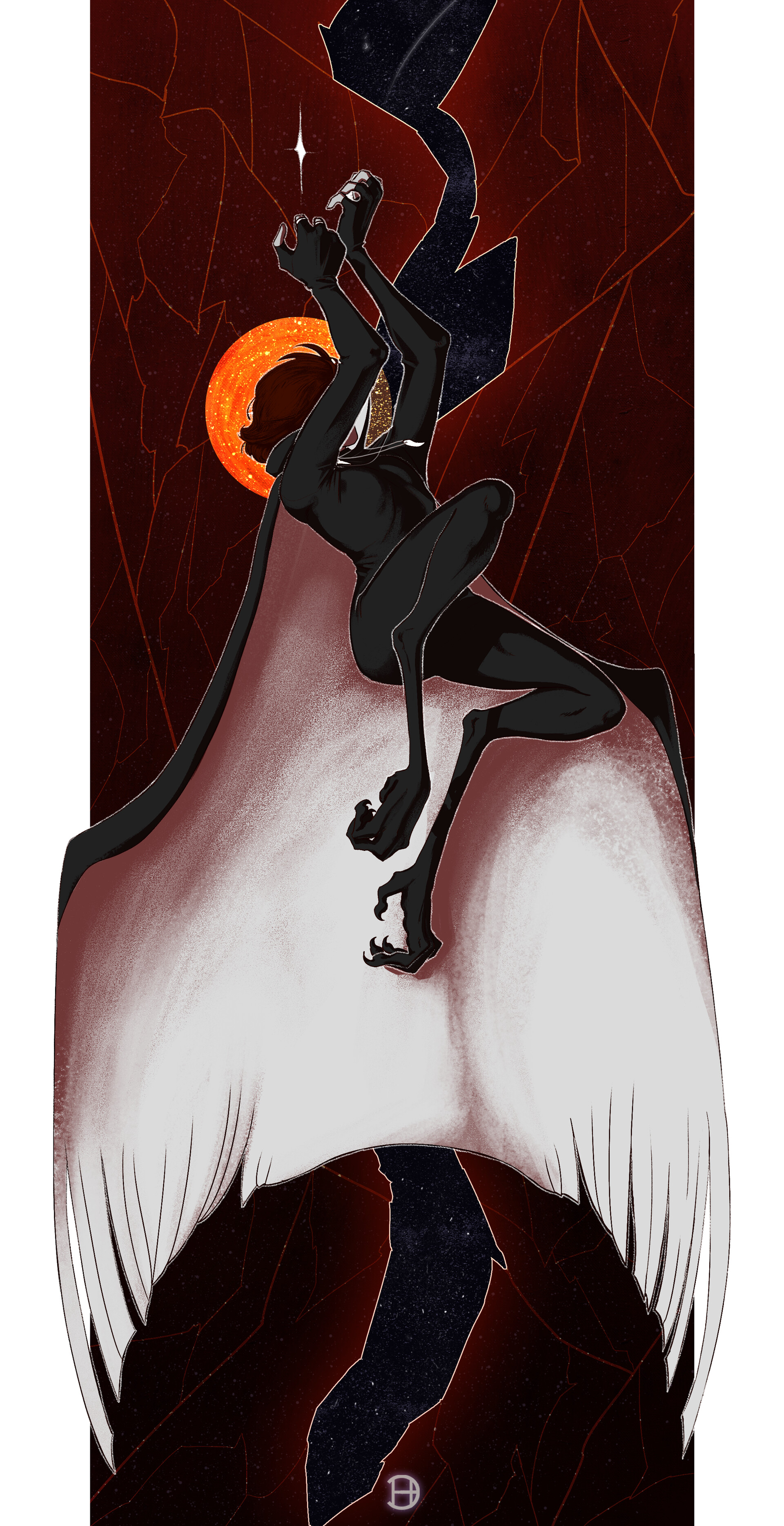 ArtStation - Free Falling | 2020 (+speedpaint)