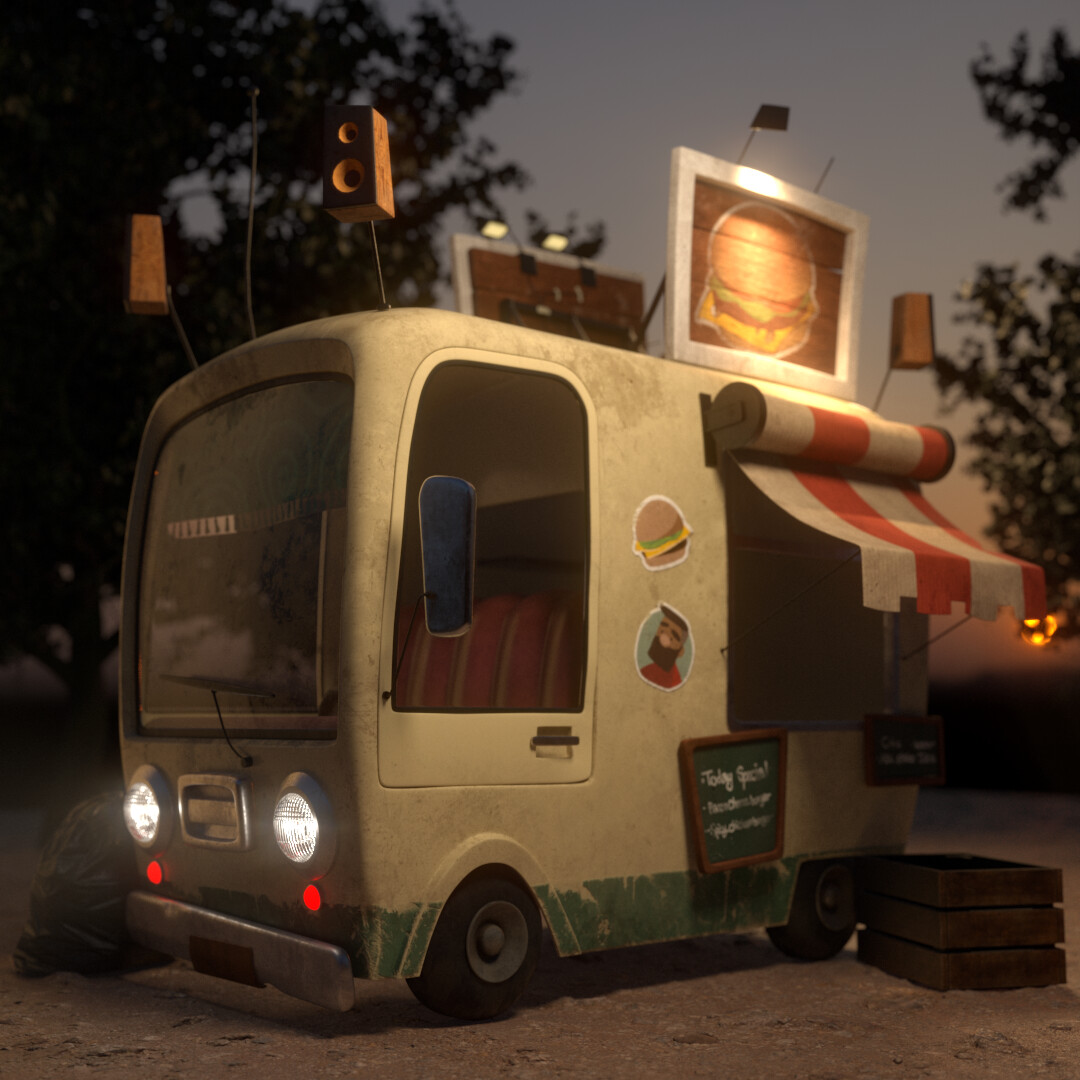 ArtStation - Food truck