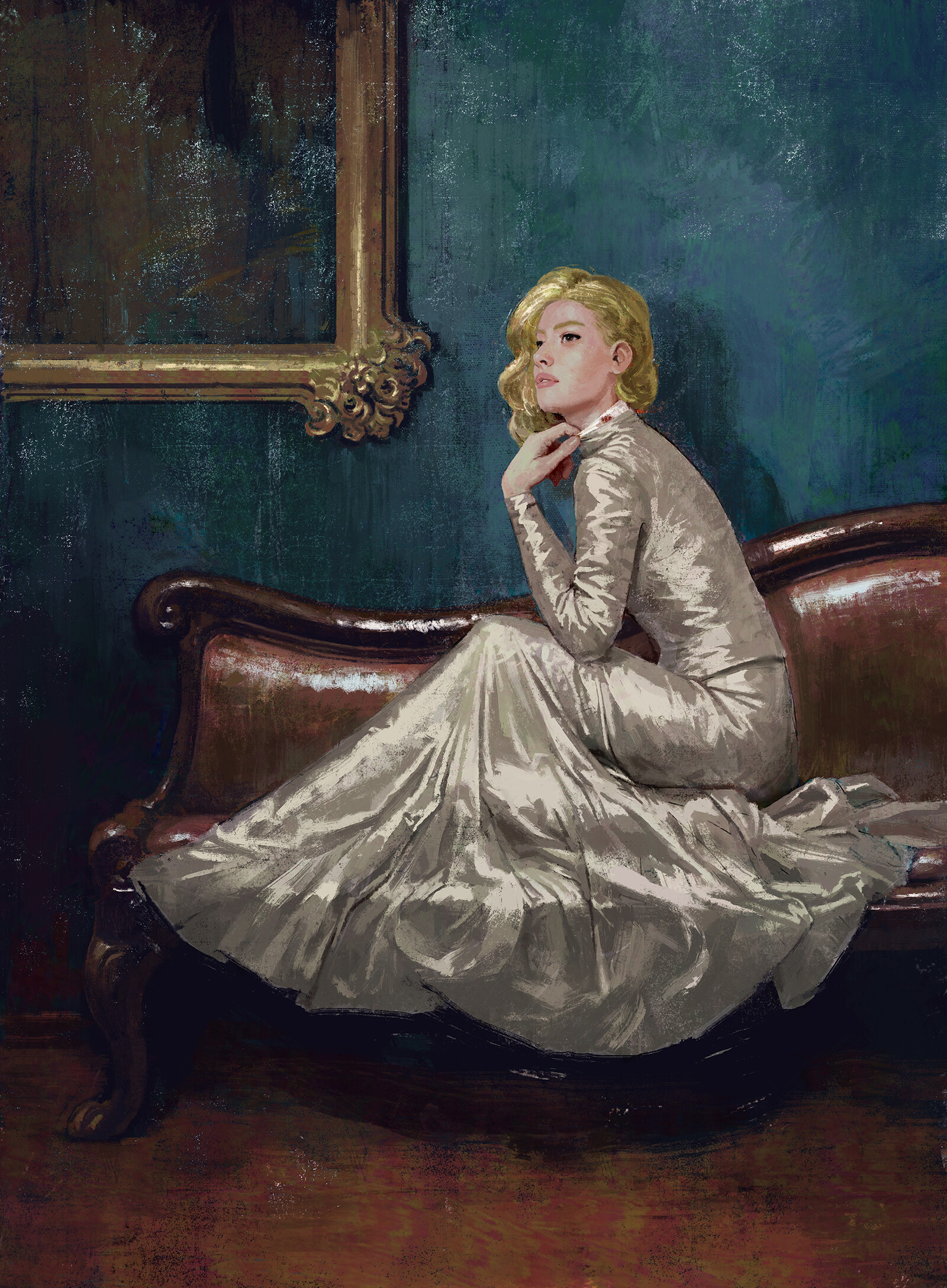 ArtStation - Magic The Gathering Dracula Series - Lucy Westenra