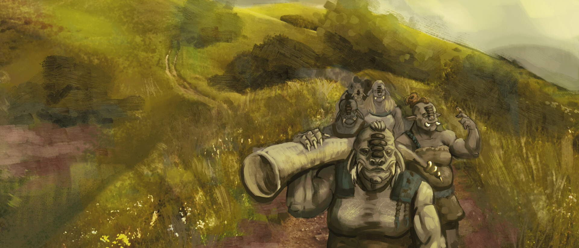 ArtStation - Pilgrimage of the Ogres