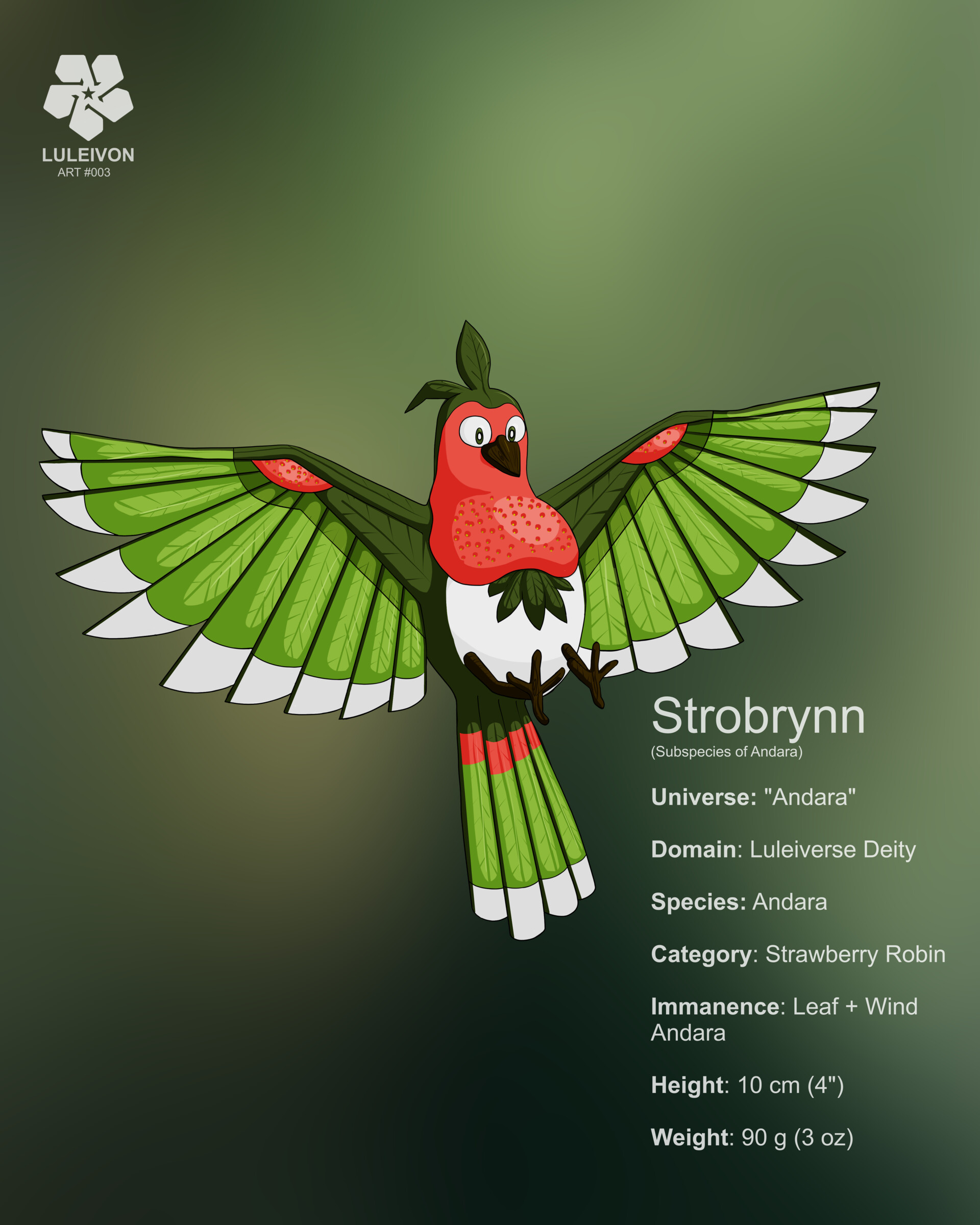 ArtStation - Strobrynn (Strawberry Robin)