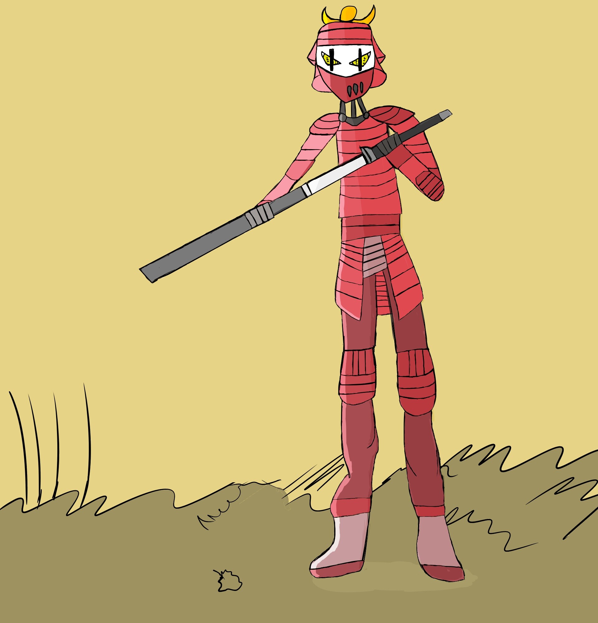 ArtStation - Robo-Samurai / Робо-Самурай