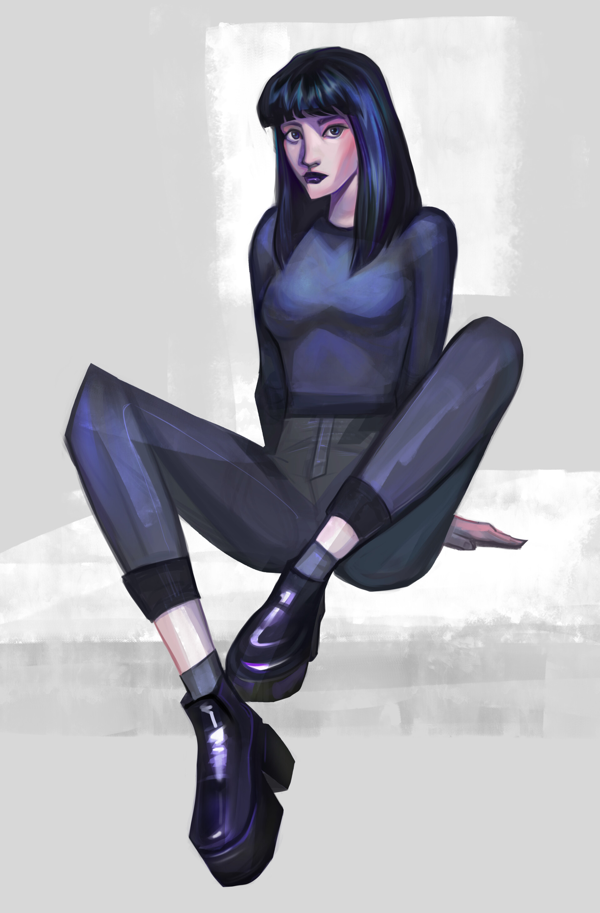 ArtStation - Gothic girl