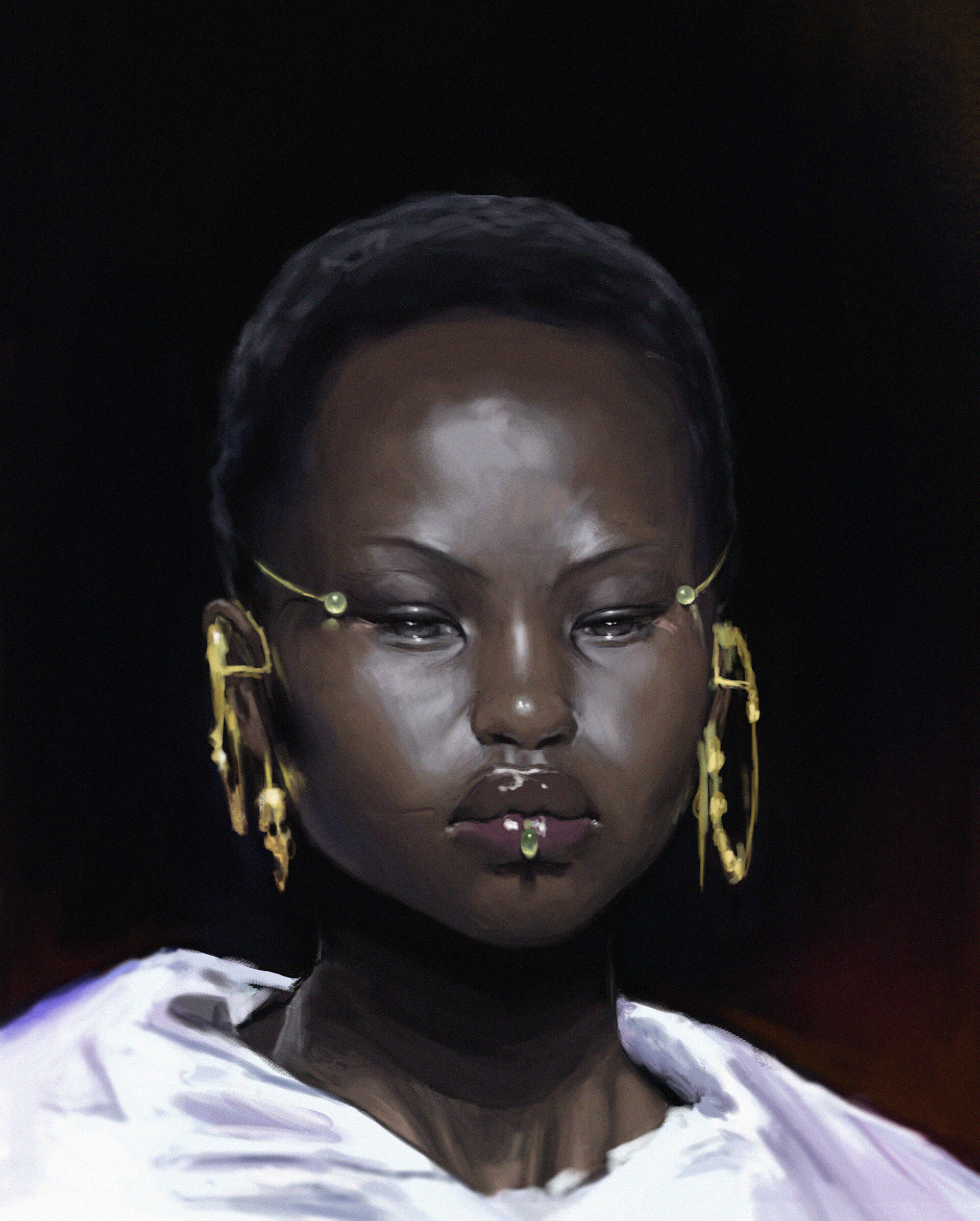 ArtStation - Runway Portrait study