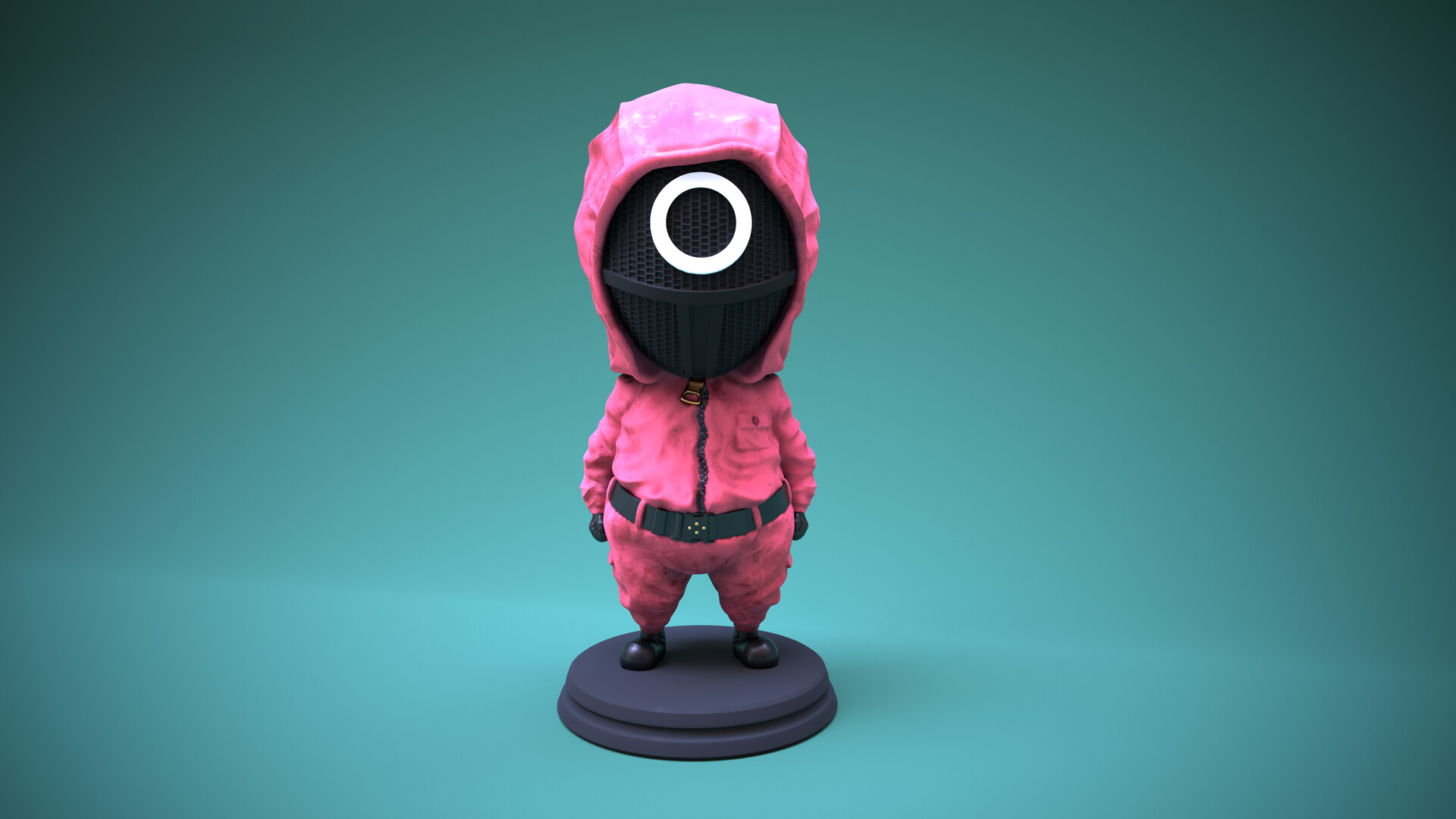 ArtStation - SQUID GAME PINK SOLDIER