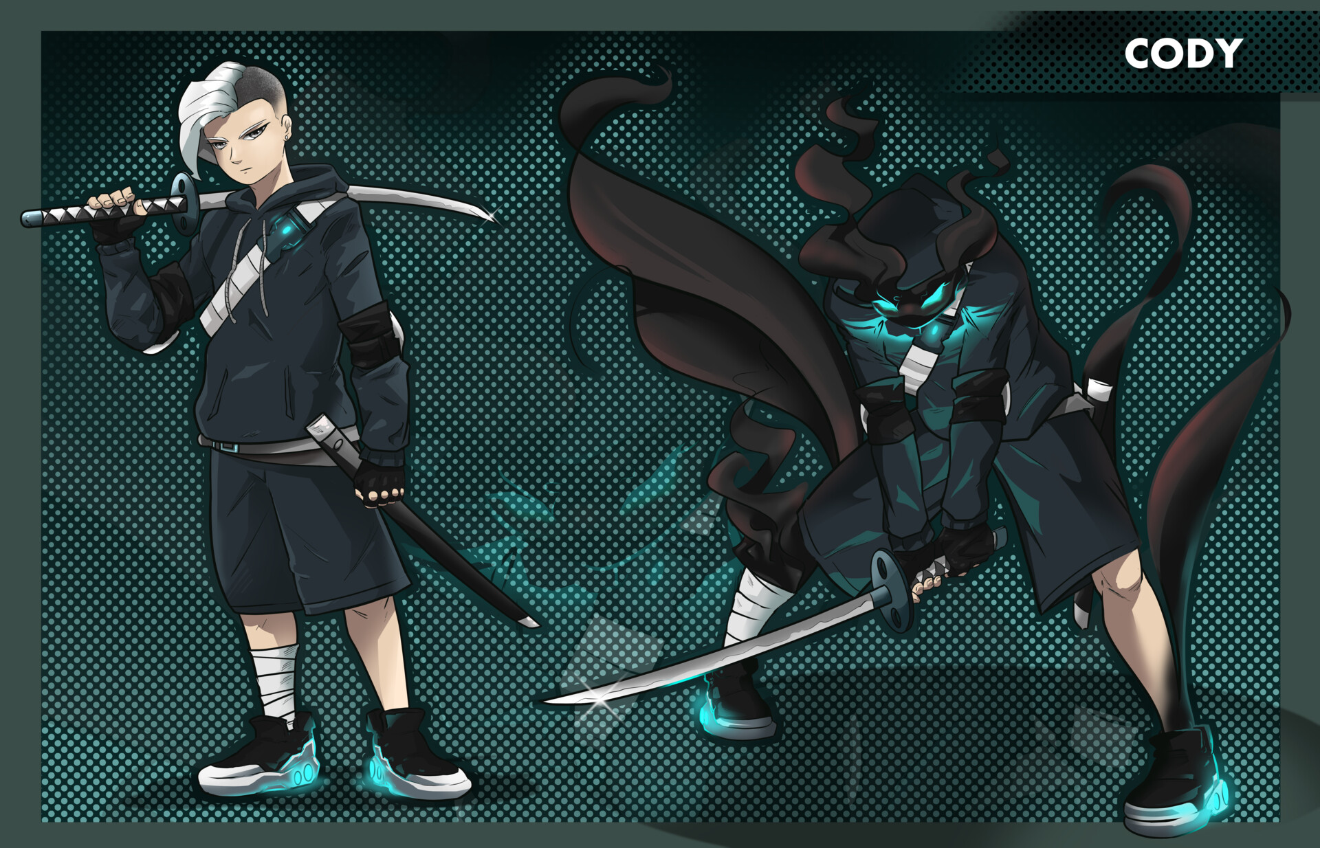 ArtStation - Character design sheet.