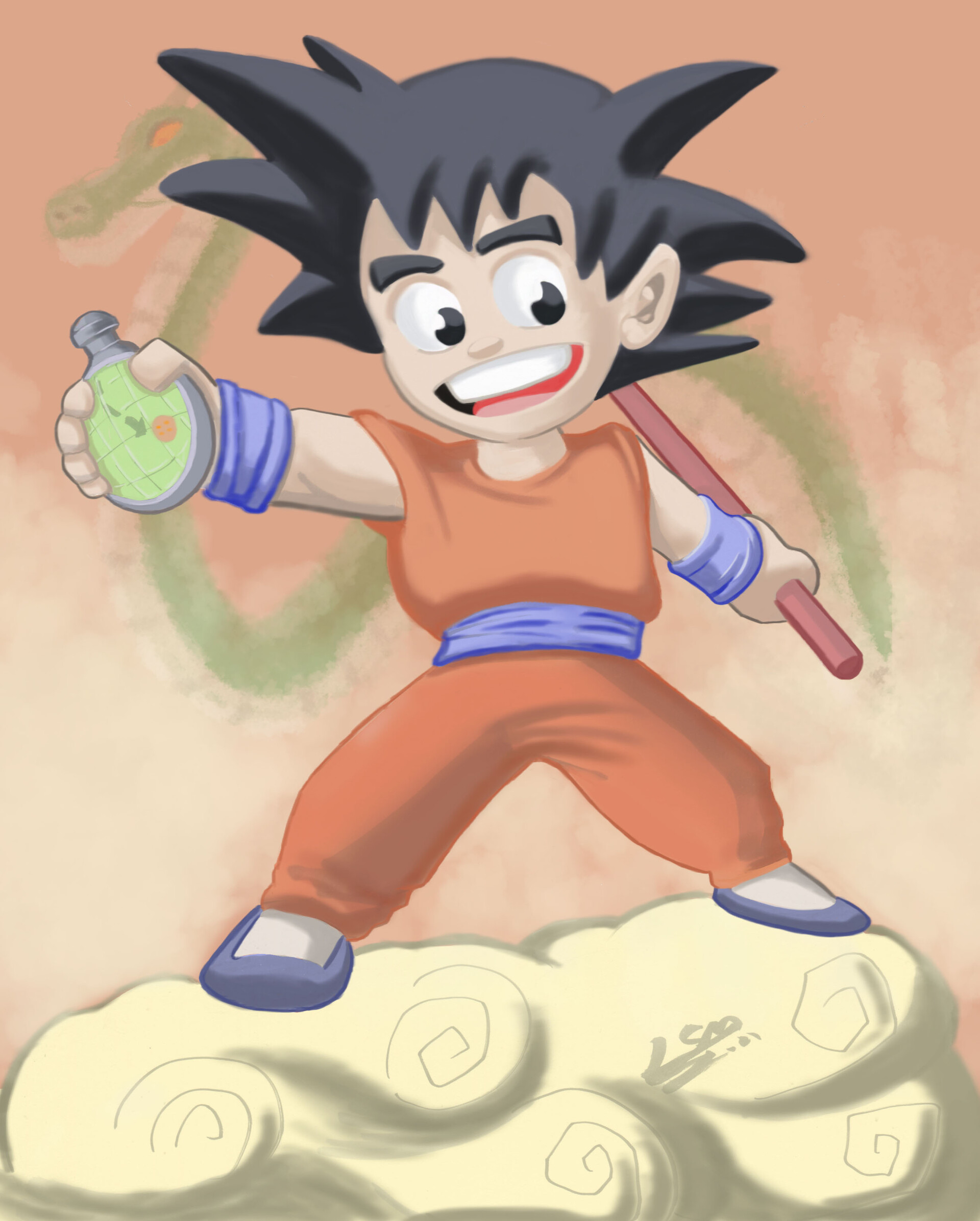 ArtStation - Go West Son Goku!