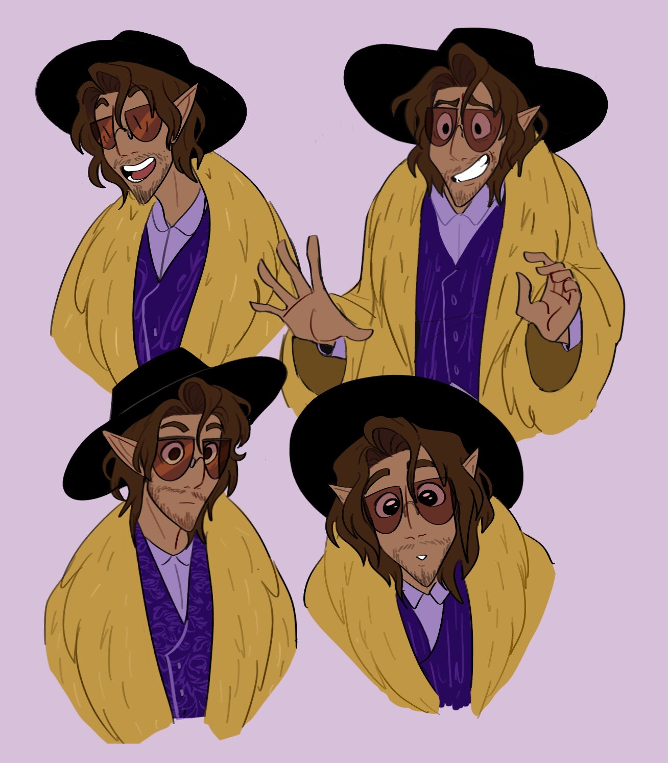 ArtStation - D&D- Reference Sheet: Magnus