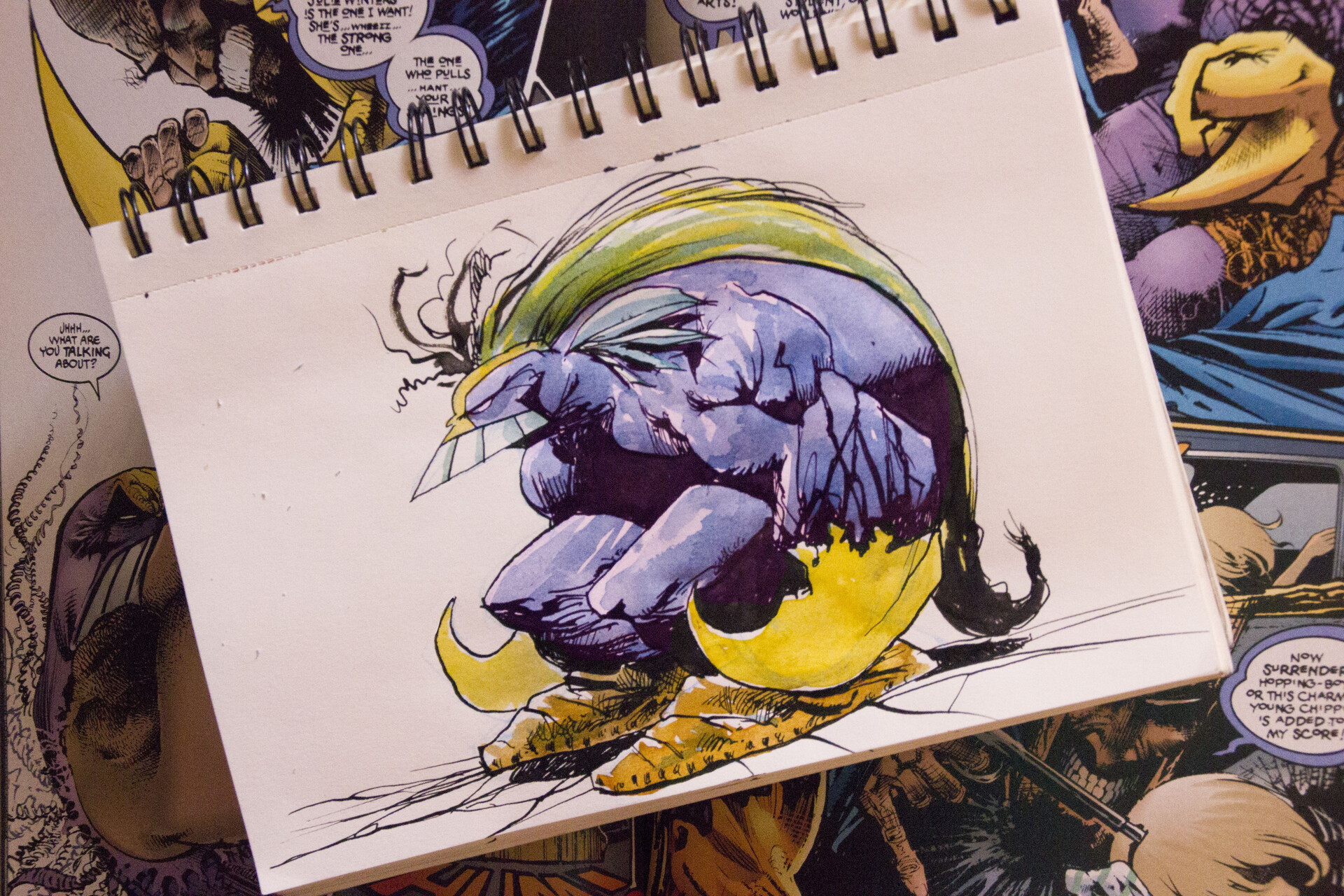 ArtStation - Inktober / The Maxx