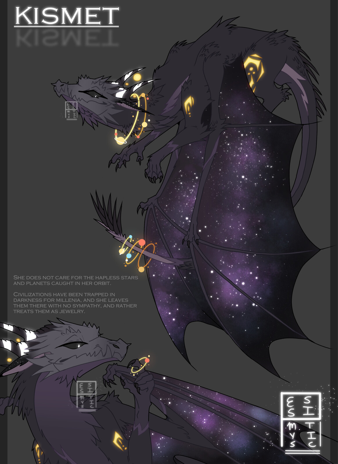 Lazarus Styx - Kismet - OC Reference/Concept Page