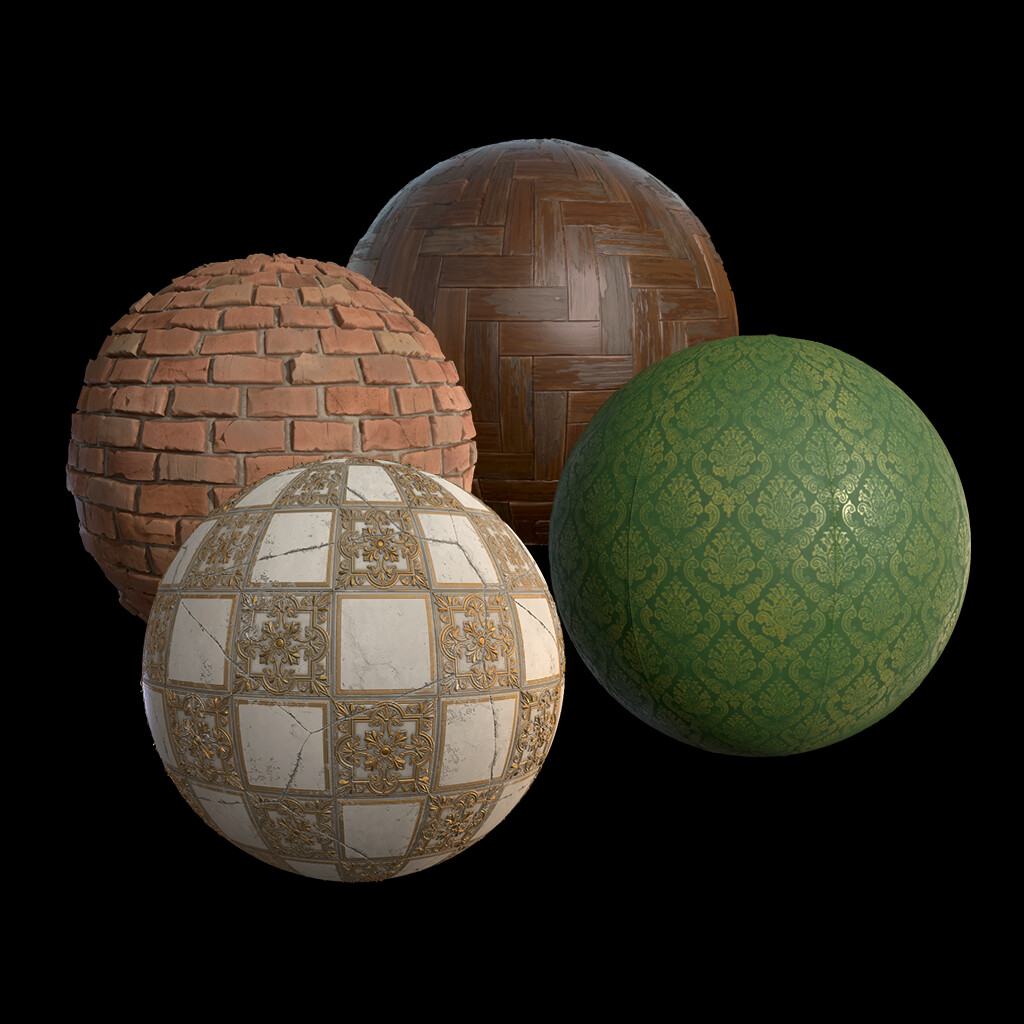 ArtStation - The tile materials