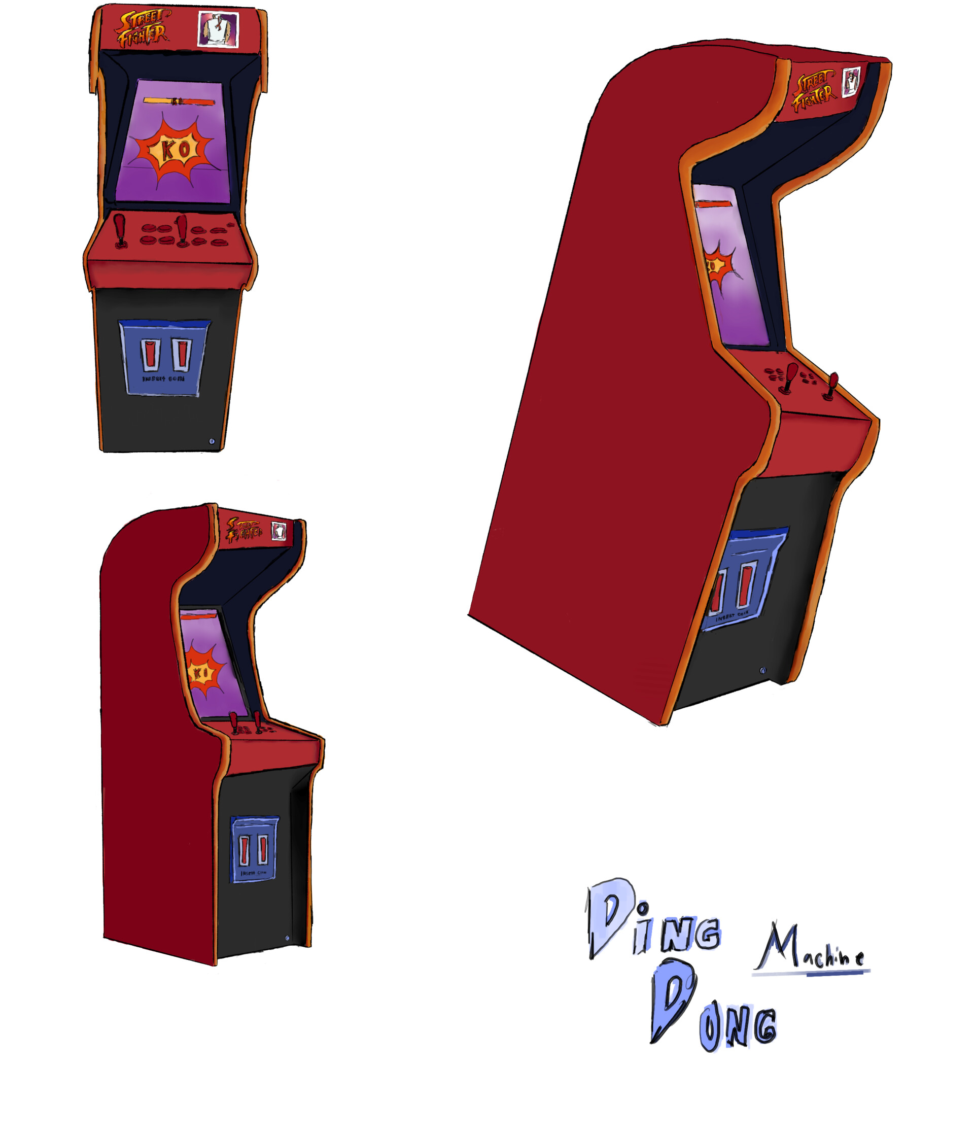 ArtStation - Ding Dong machine