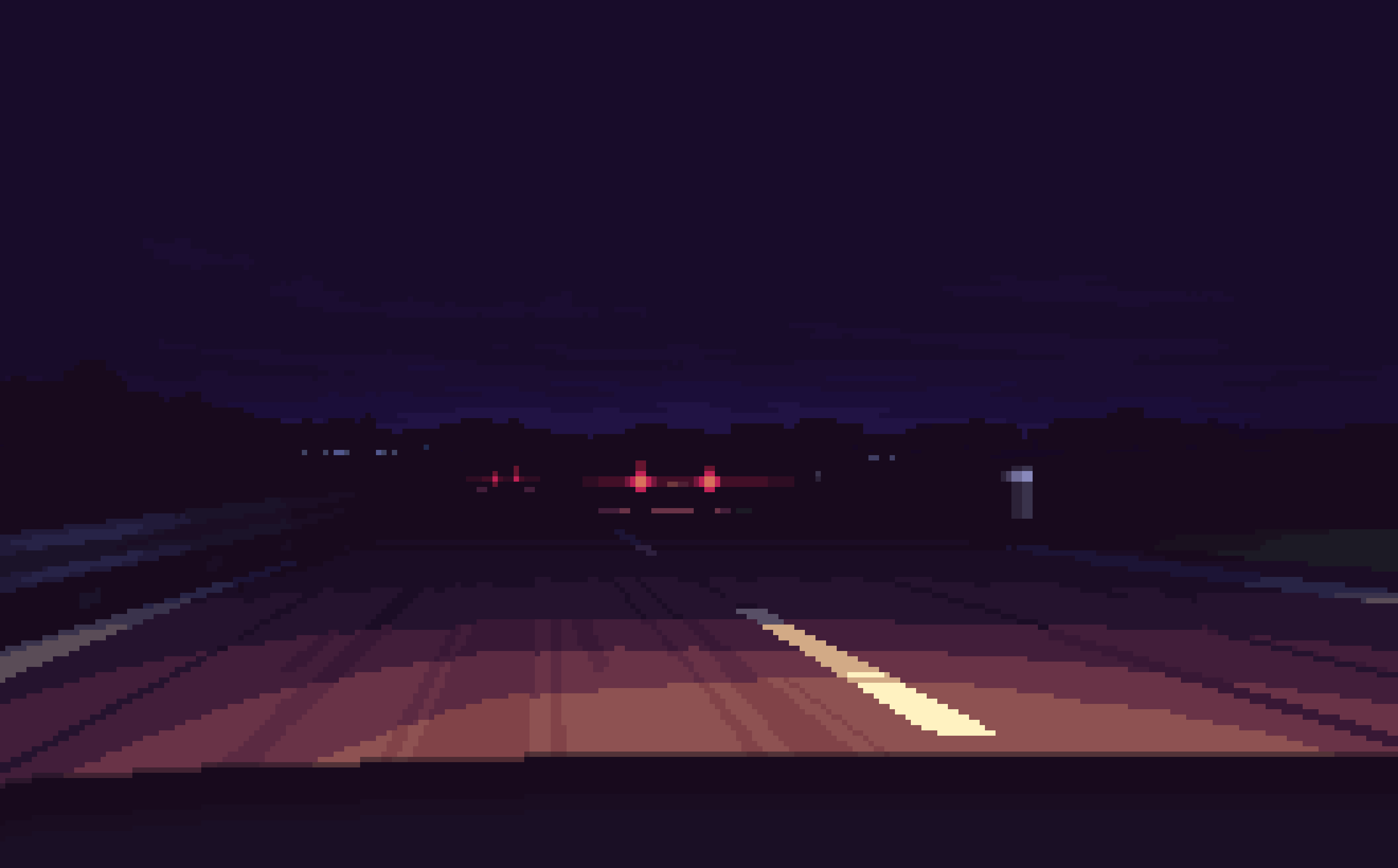 Romain Courtois - Night Drive - Animation