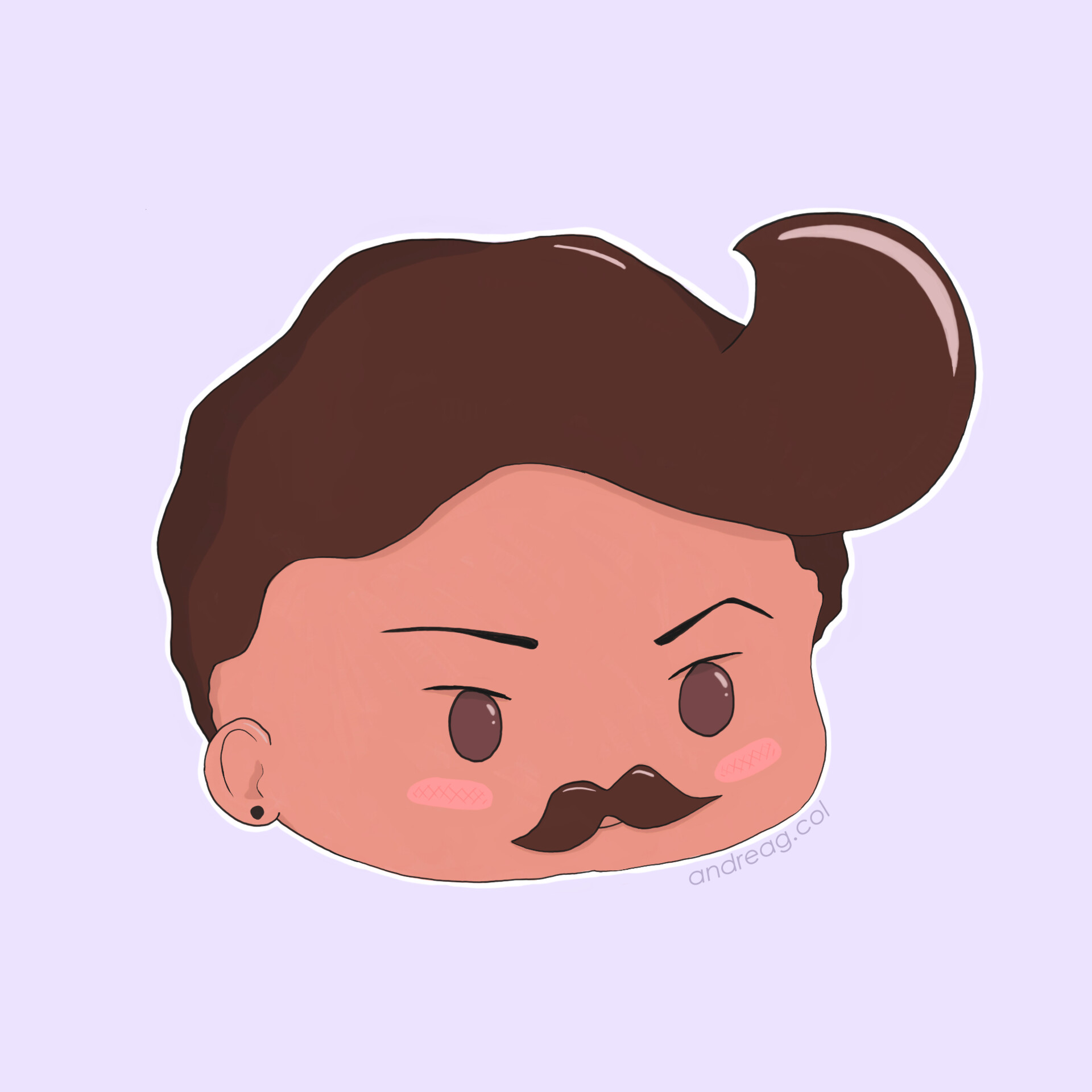 ArtStation - Chibi Headshot #1