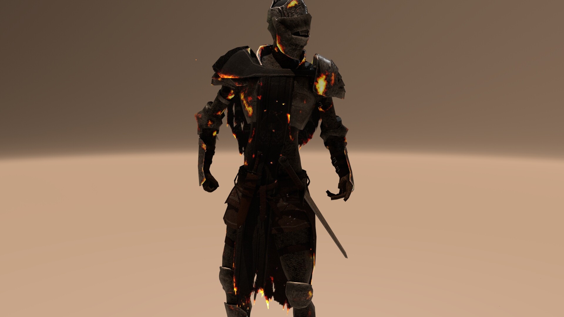 ArtStation - Dark Souls 3 (Ashen One) - Animated Model based off the ...