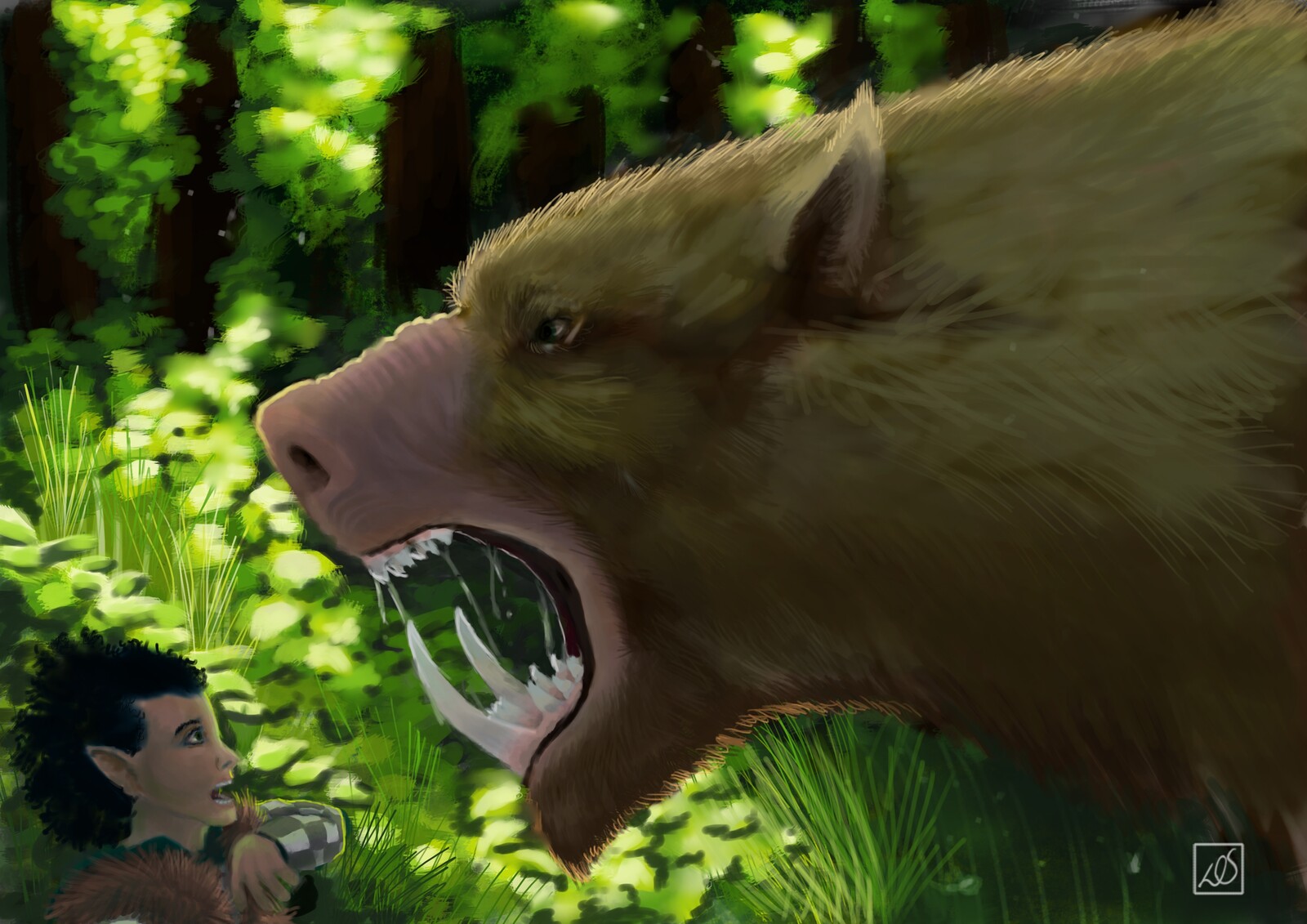 Daniel Sim - Twig meets the Banderbear