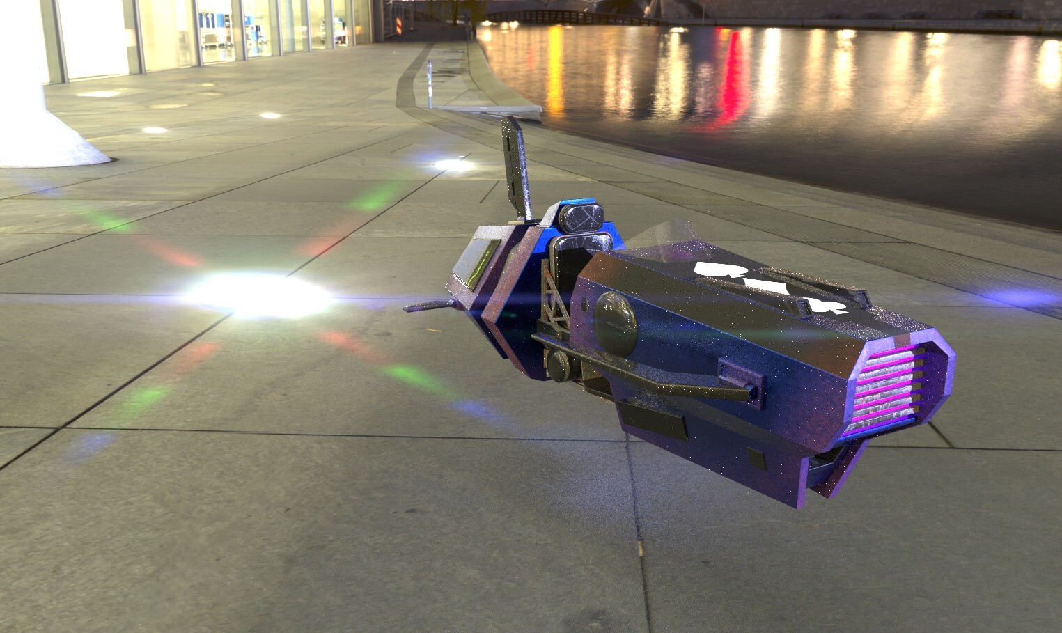 Jose Gabriel Caraballo - Hoverbike Texturing
