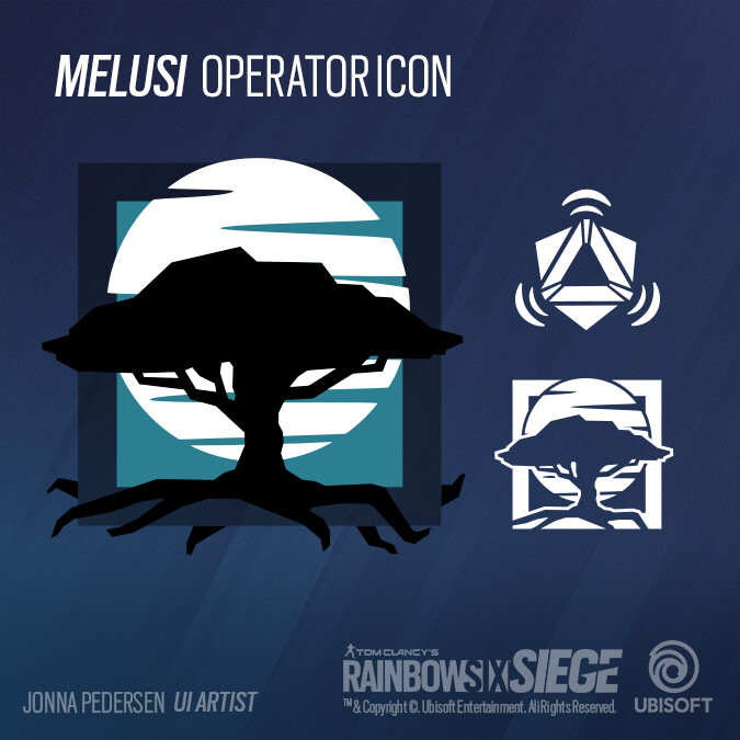 Jonna Pedersen - R6 Siege: Icons and HUD